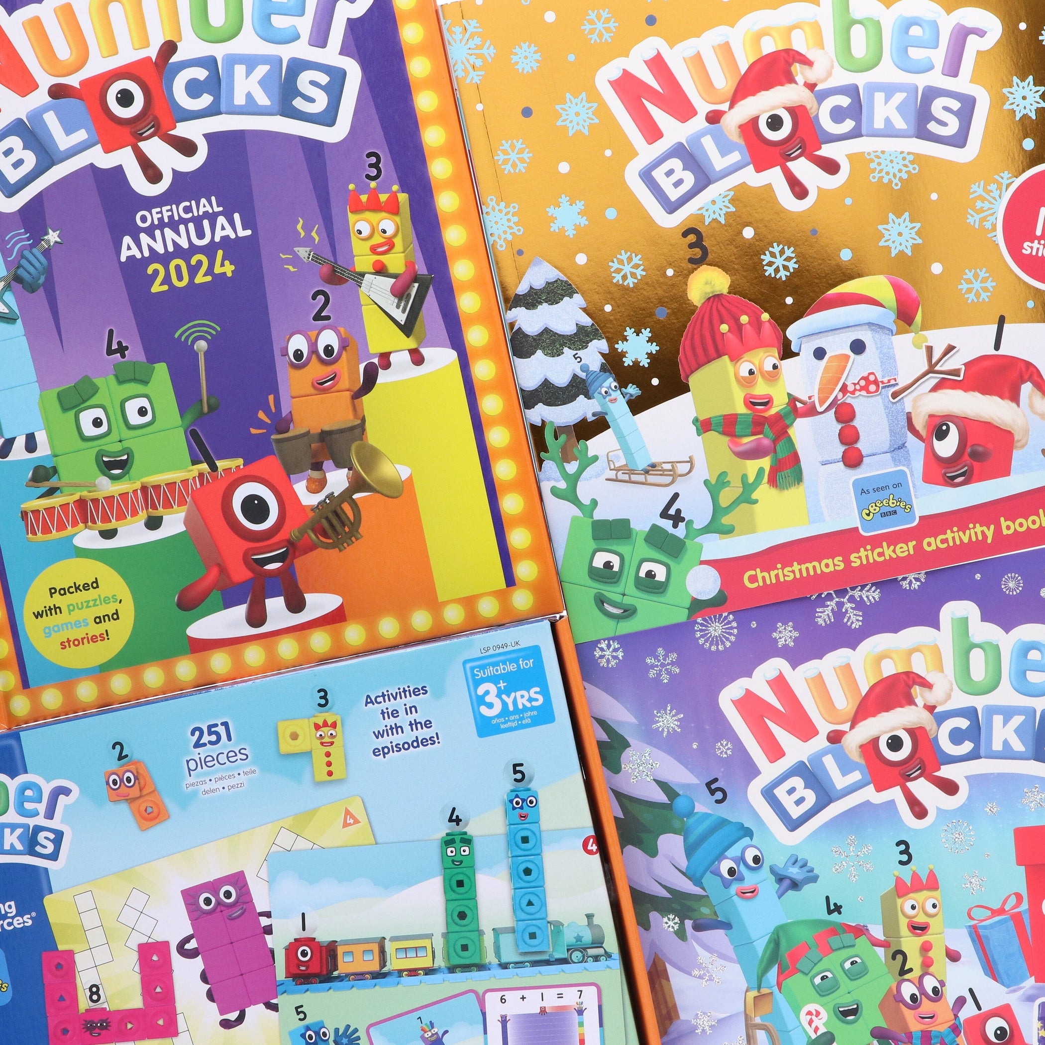 Numberblocks Christmas Special Deal - Book + Educational Toy Collectio ...