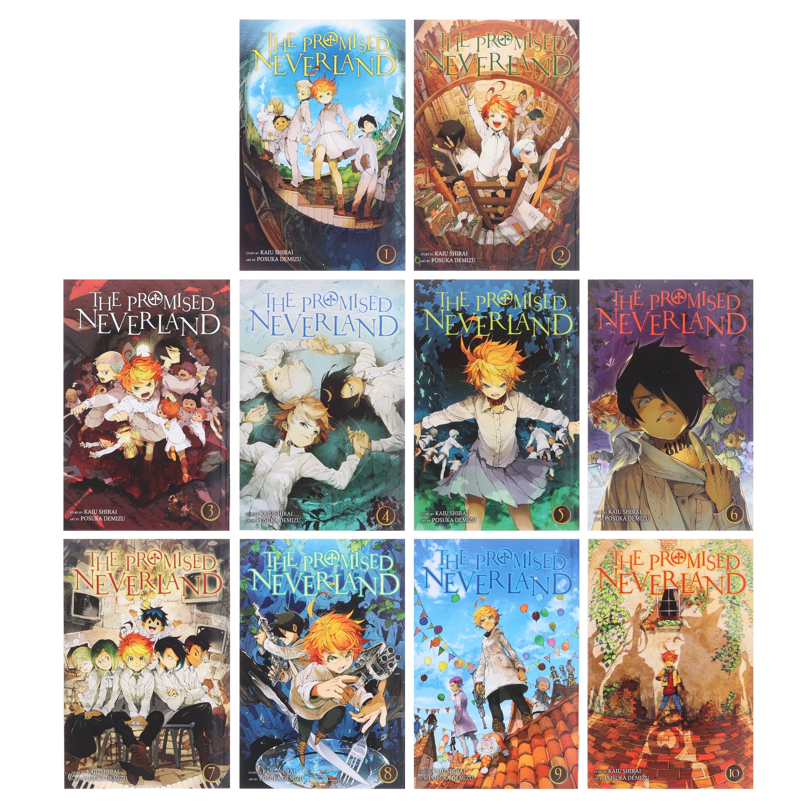 The Promised Neverland Complete Volumes 1-20 Box Set By Kaiu Shirai ...