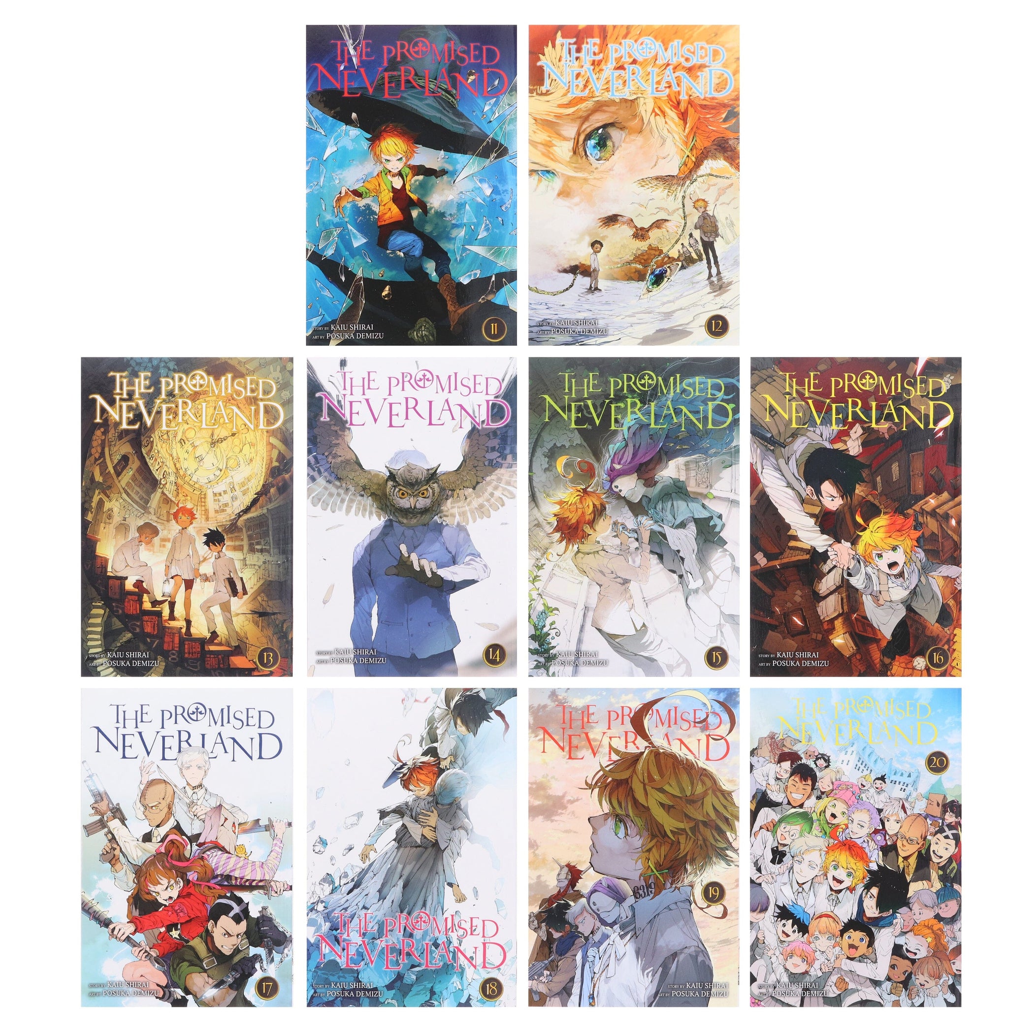 The Promised Neverland Complete Volumes 1-20 Box Set By Kaiu Shirai ...