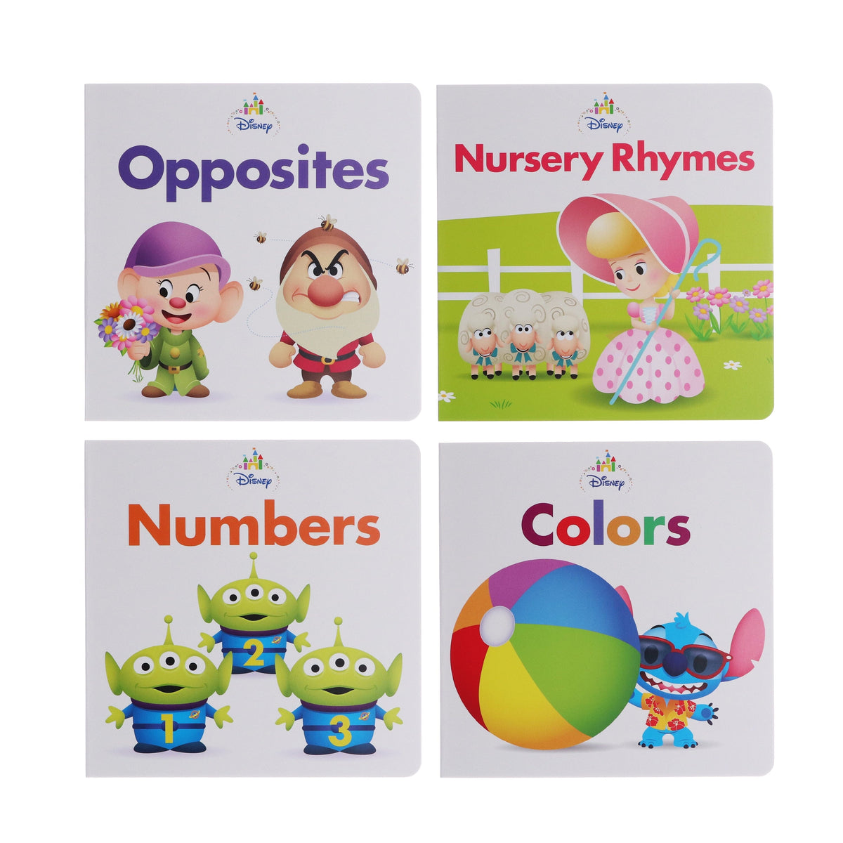 My Little Library By Disney 4 Books Collection Box Set - Ages 2-5 - Bo ...