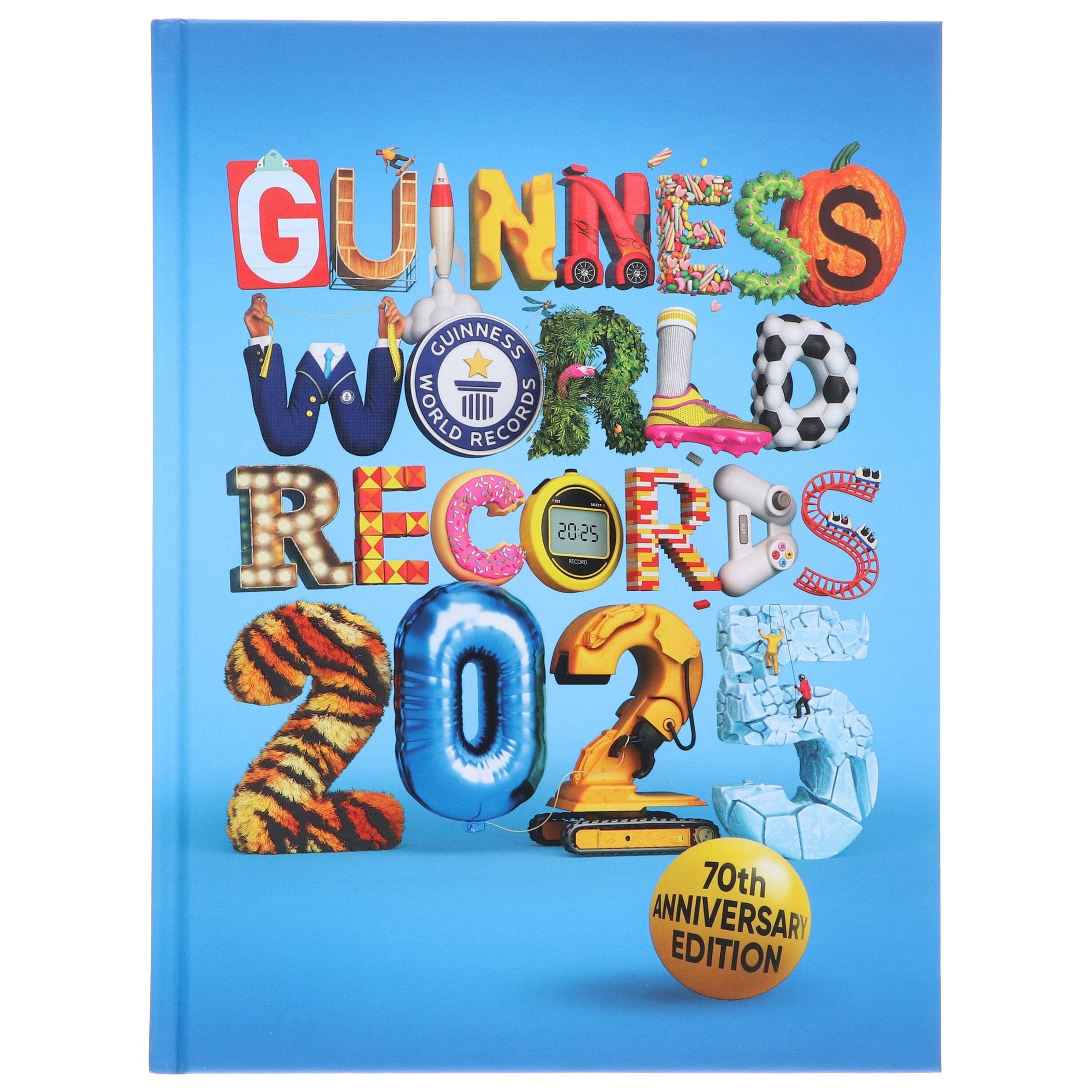 Guinness World Records 2025 (70th Anniversary Edition) - Ages 7+ - Har ...