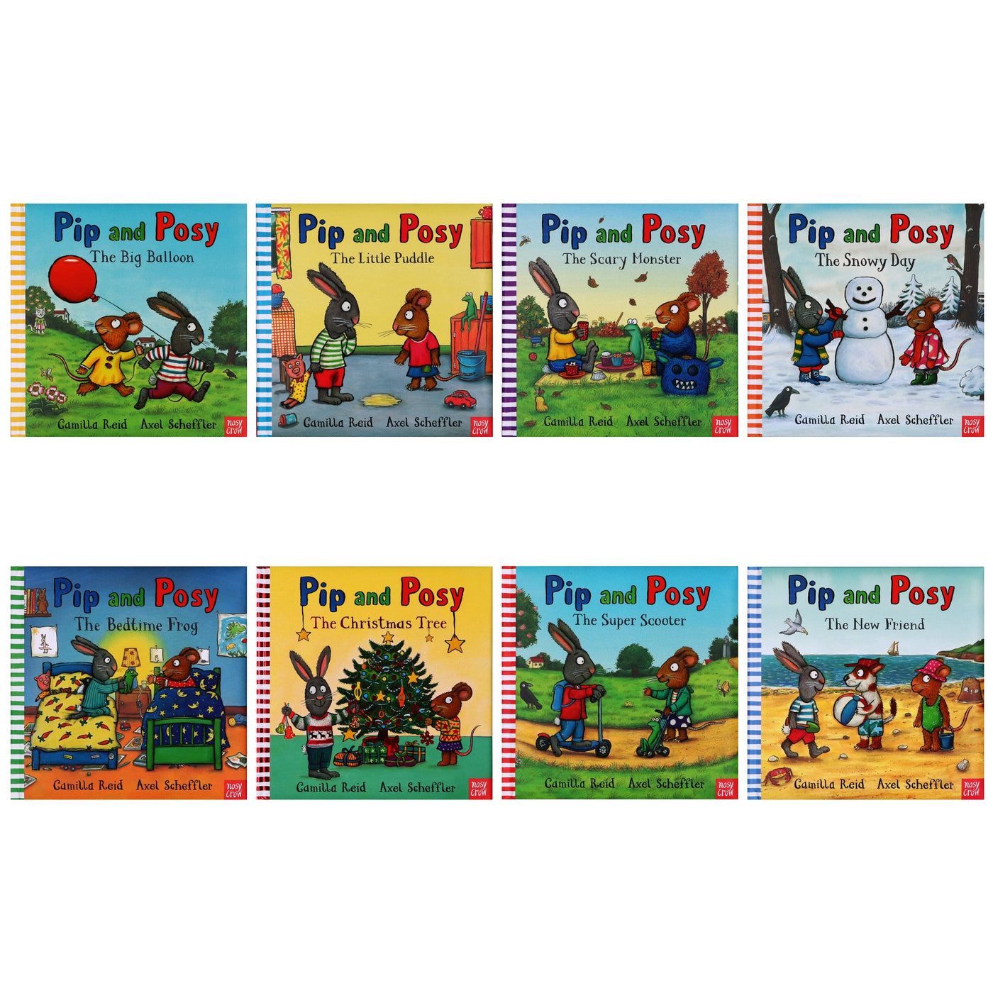 Pip and Posy Series by Axel Scheffler 8 Books Collection Set - Ages 3 ...