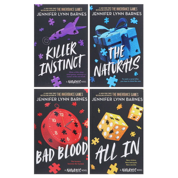 The Naturals Series By Jennifer Lynn Barnes 4 Books Collection Complet ...