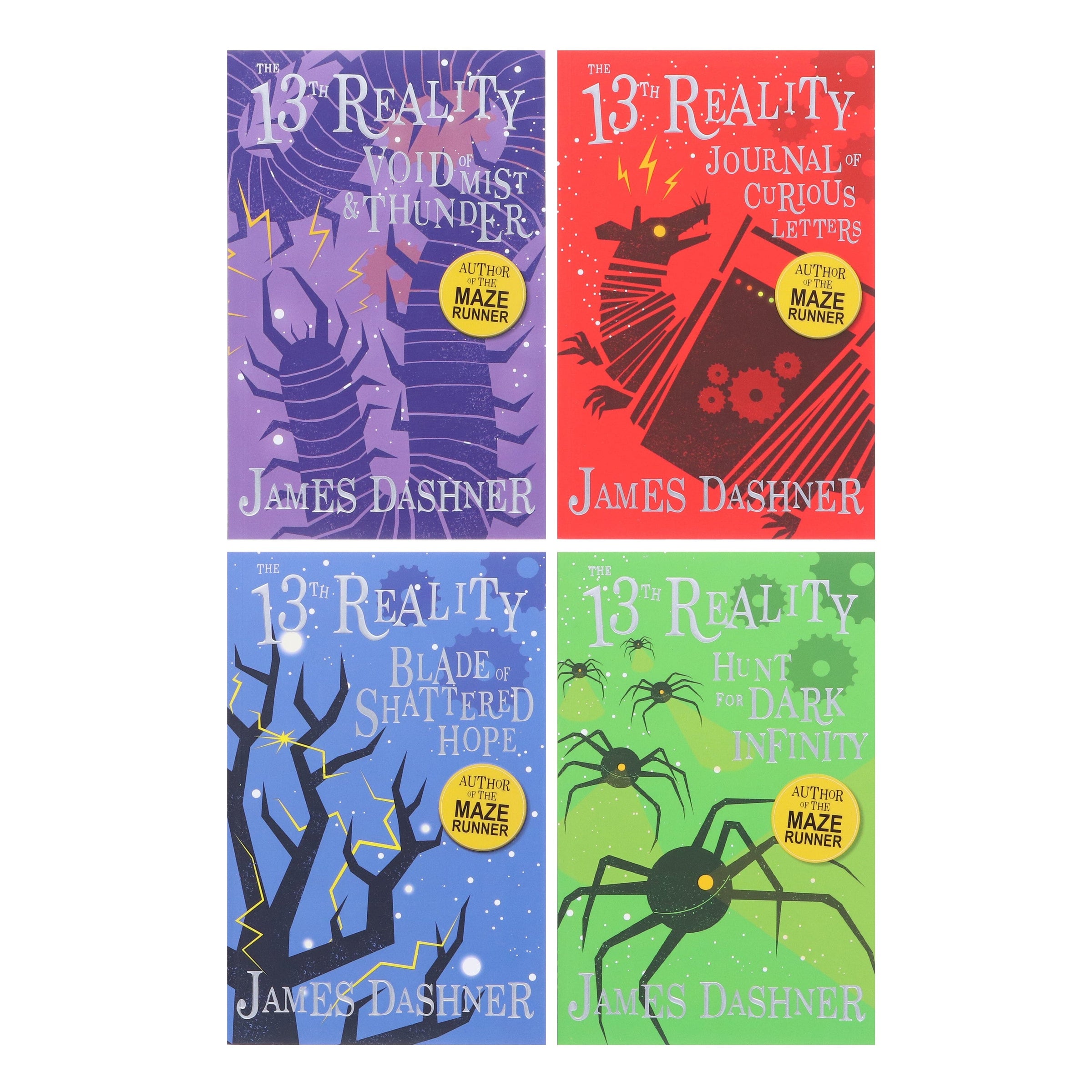 The 13th Reality Series 4 Book Box Set By James Dashner - Ages 9-14 ...