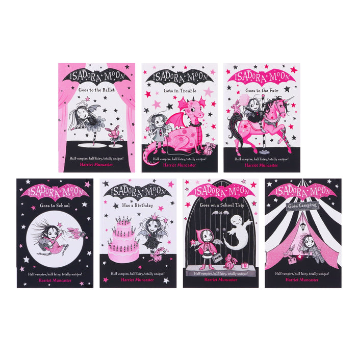 Isadora Moon by Harriet Muncaster 7 Books Collection Set - Ages 5-7 ...