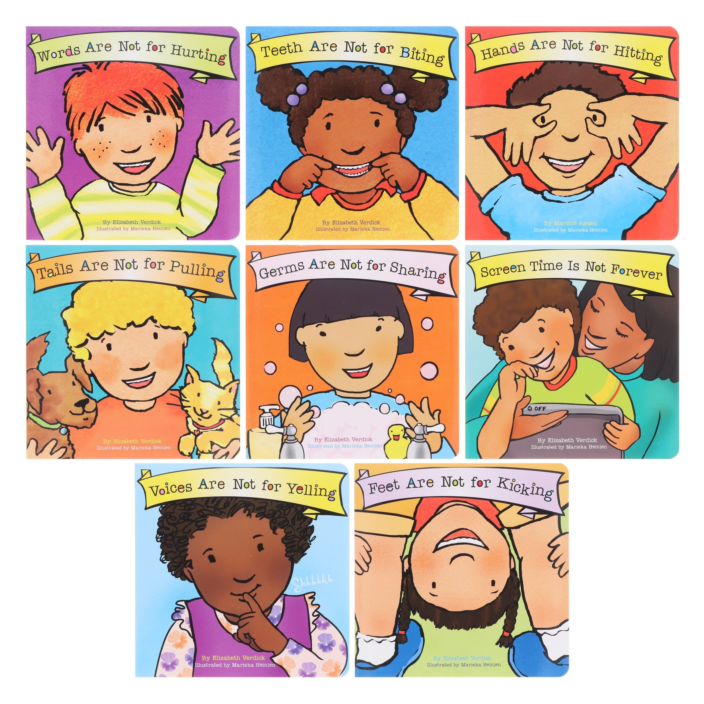 Best Behavior Series by Elizabeth Verdick & Martine Agassi 8 Books Col ...