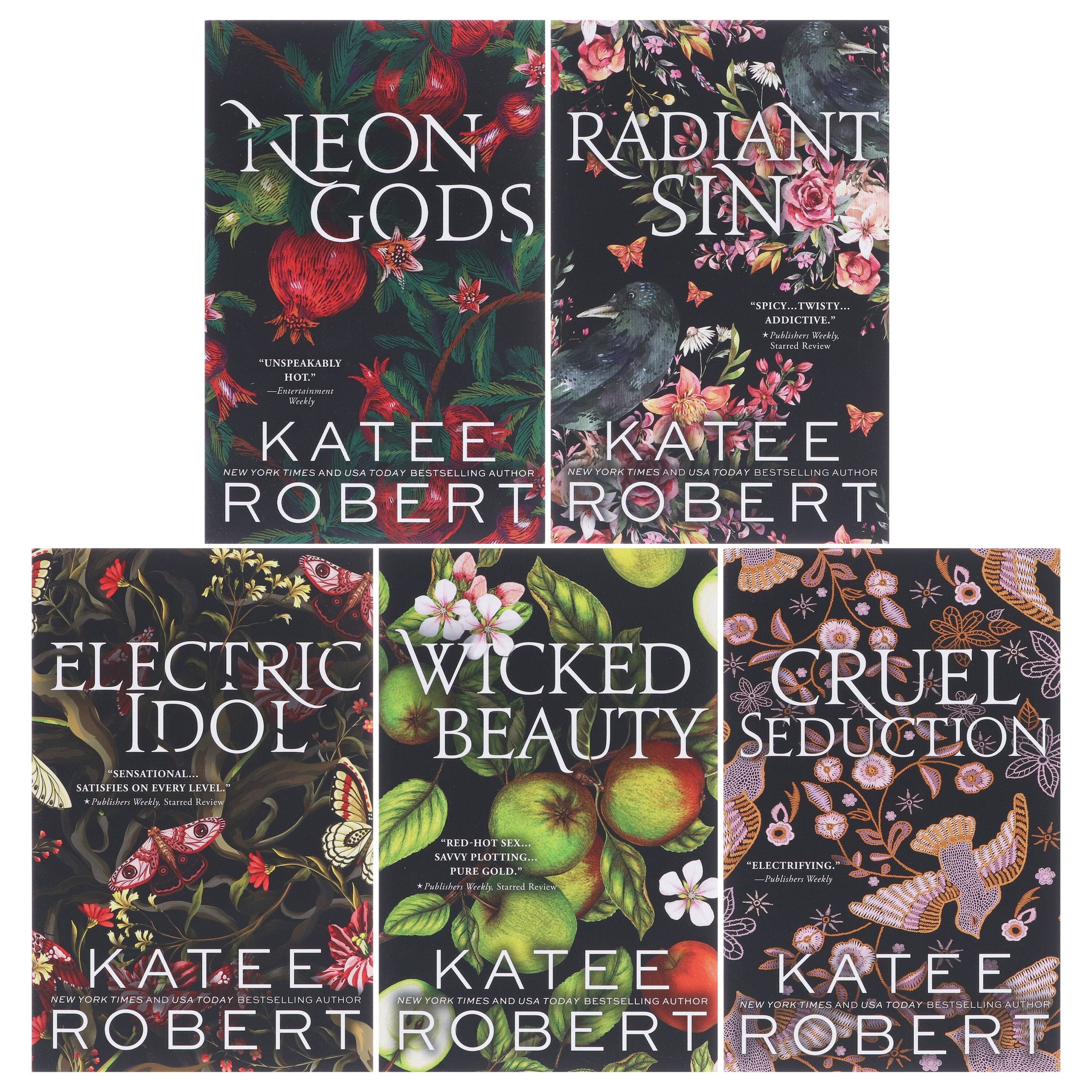 Dark Olympus Series By Katee Robert 5 Books Collection Set - Fiction ...
