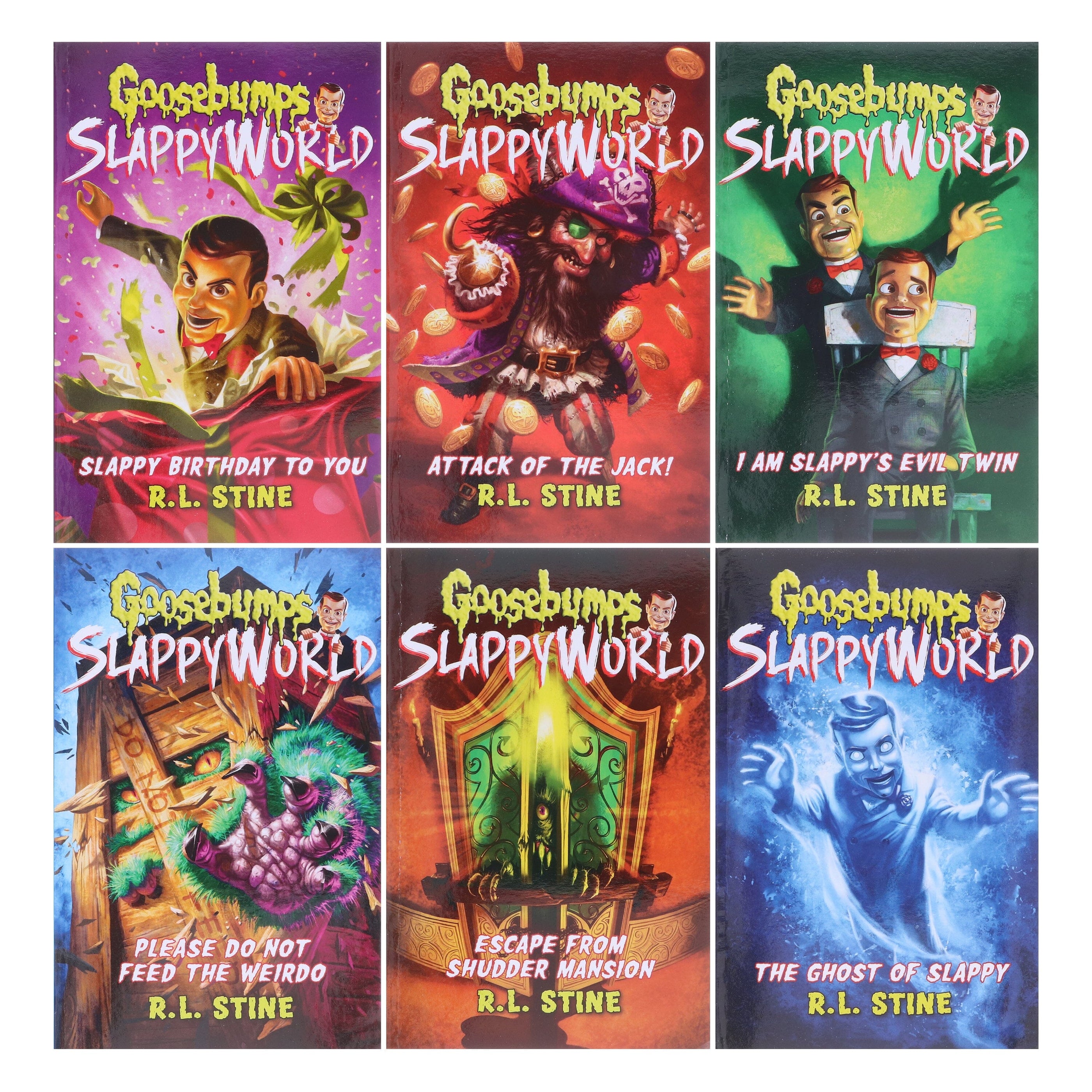 Goosebumps SlappyWorld 6 Books Collection by R. L. Stine - Ages 8-12 ...