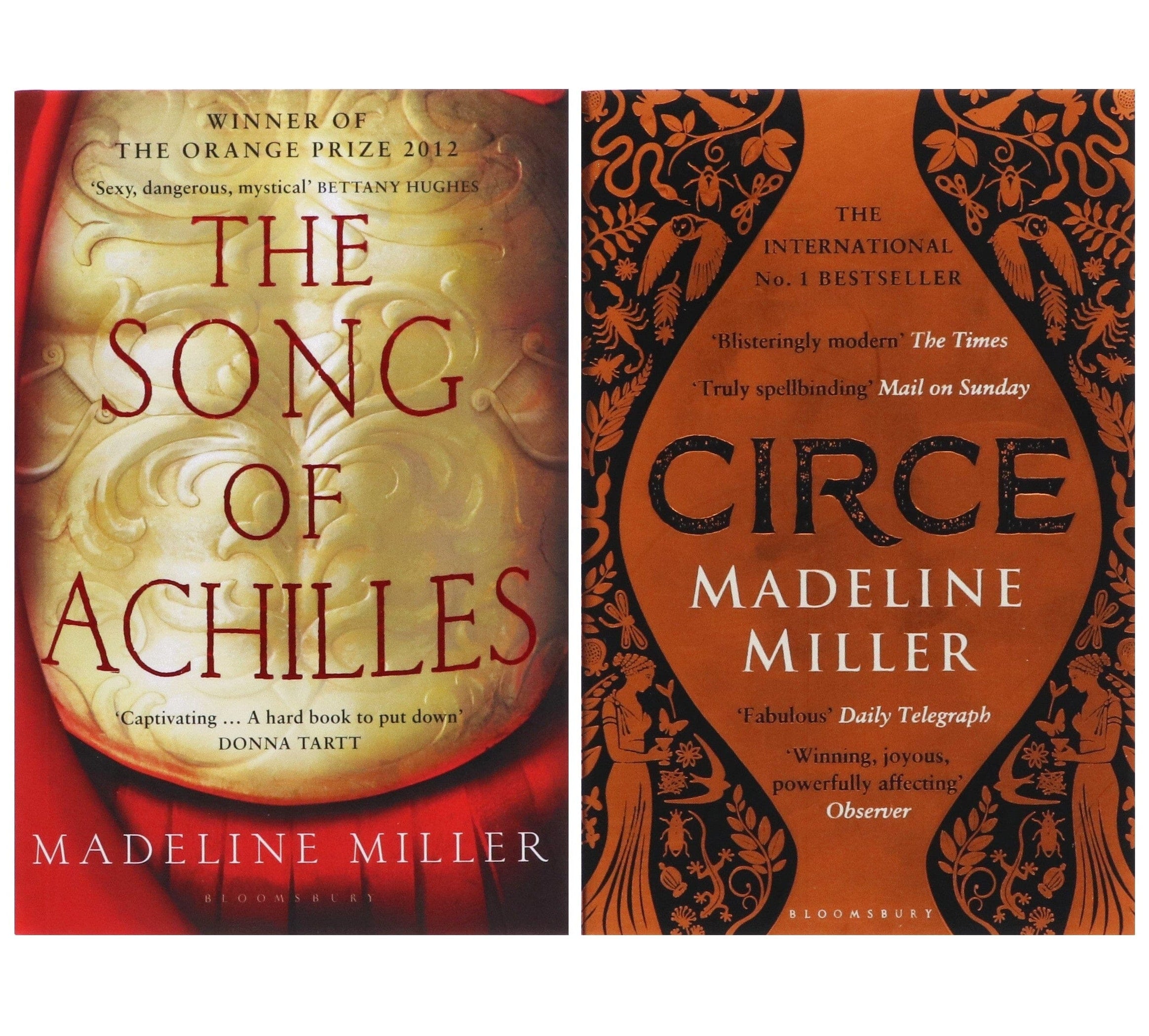 Circe and The Song of Achilles By Madeline Miller: 2 Books Collection ...