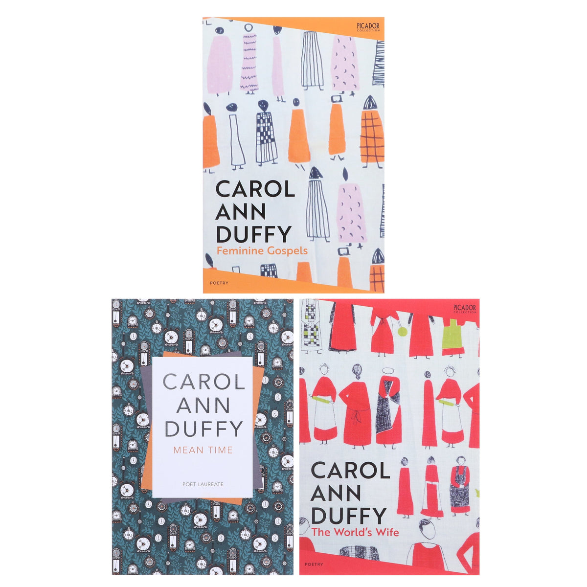 Carol Ann Duffy 3 Books Collection Set - Poetry - Paperback — Books2Door