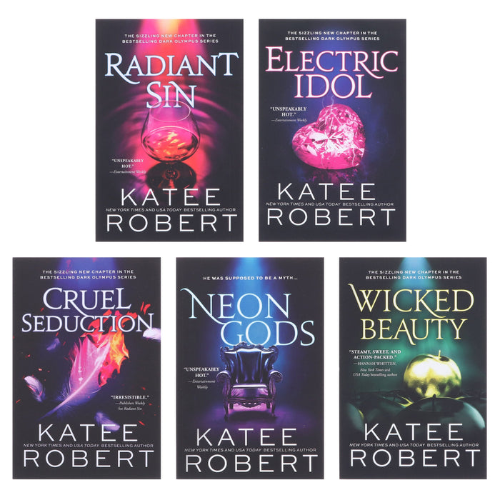 Dark Olympus Series By Katee Robert 5 Books Collection Set - Fiction ...