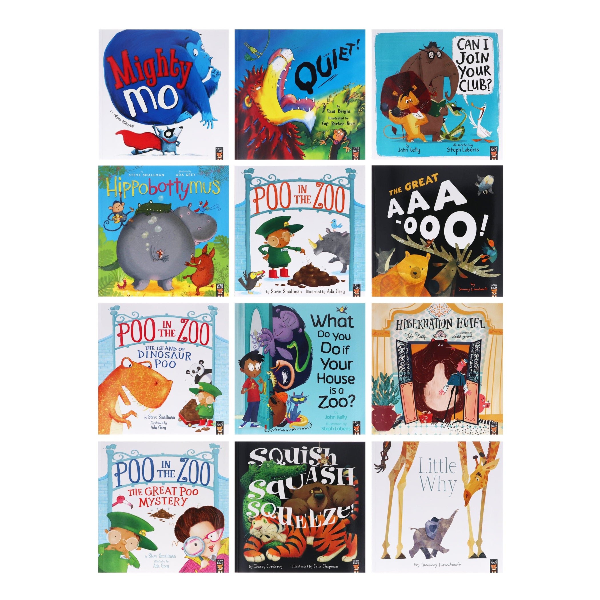 The Zoo Children Picture Stories By Little Tiger 12 Books Collection S ...