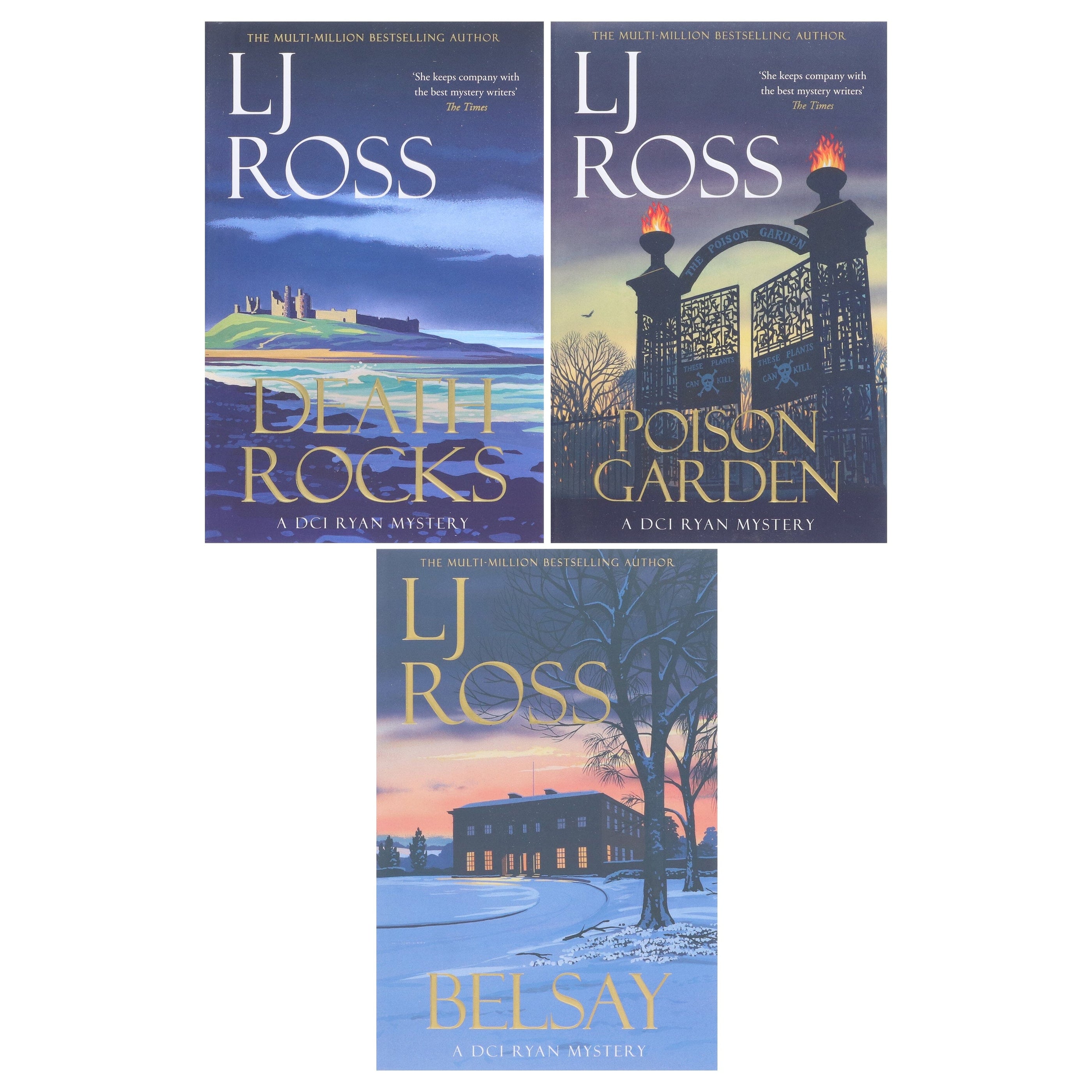 The DCI Ryan Mysteries (Vol. 21-23) By LJ Ross 3 Books Collection Set ...