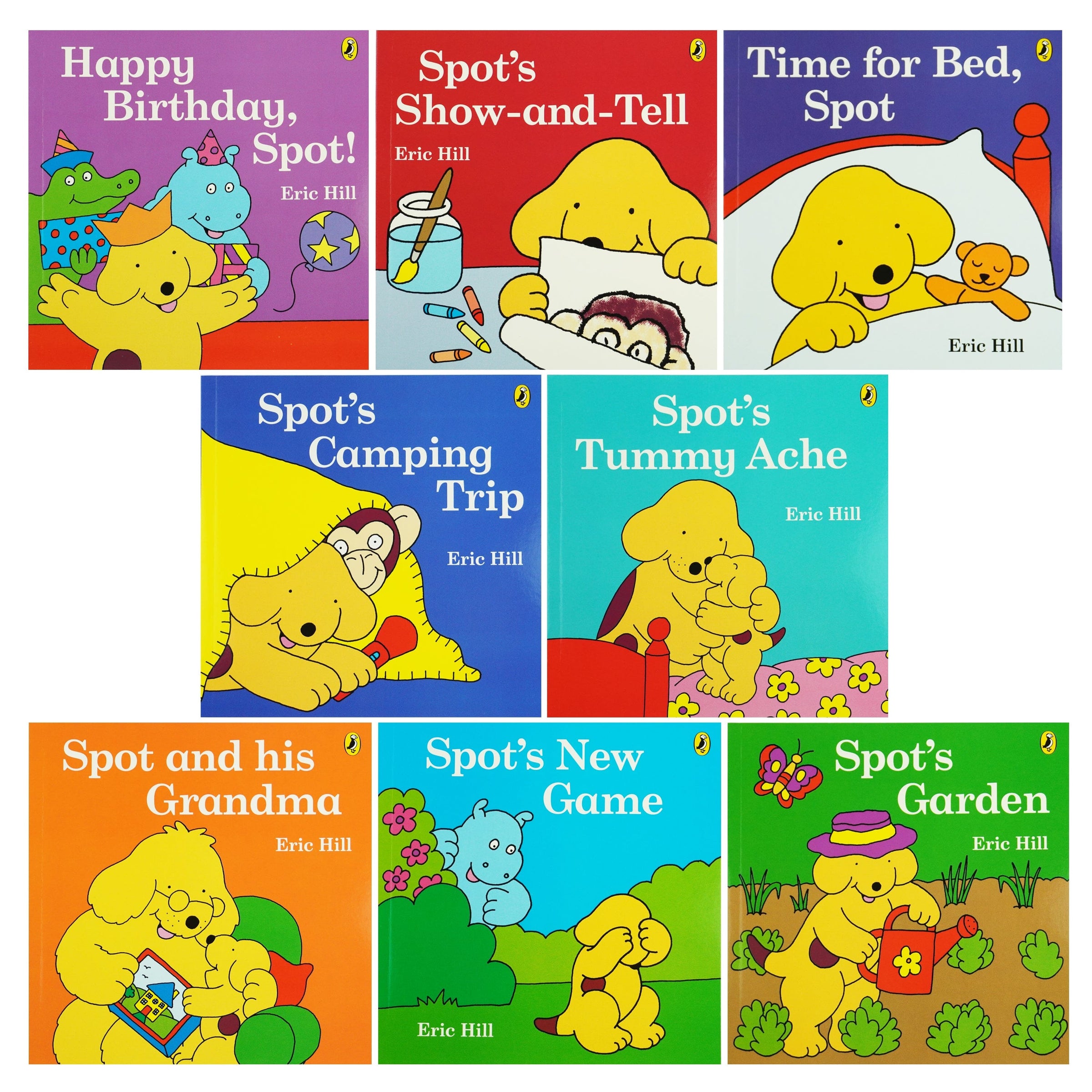 Read with Spot Collection by Eric Hill 8 Storybooks Set - Ages 2+ - Pa ...