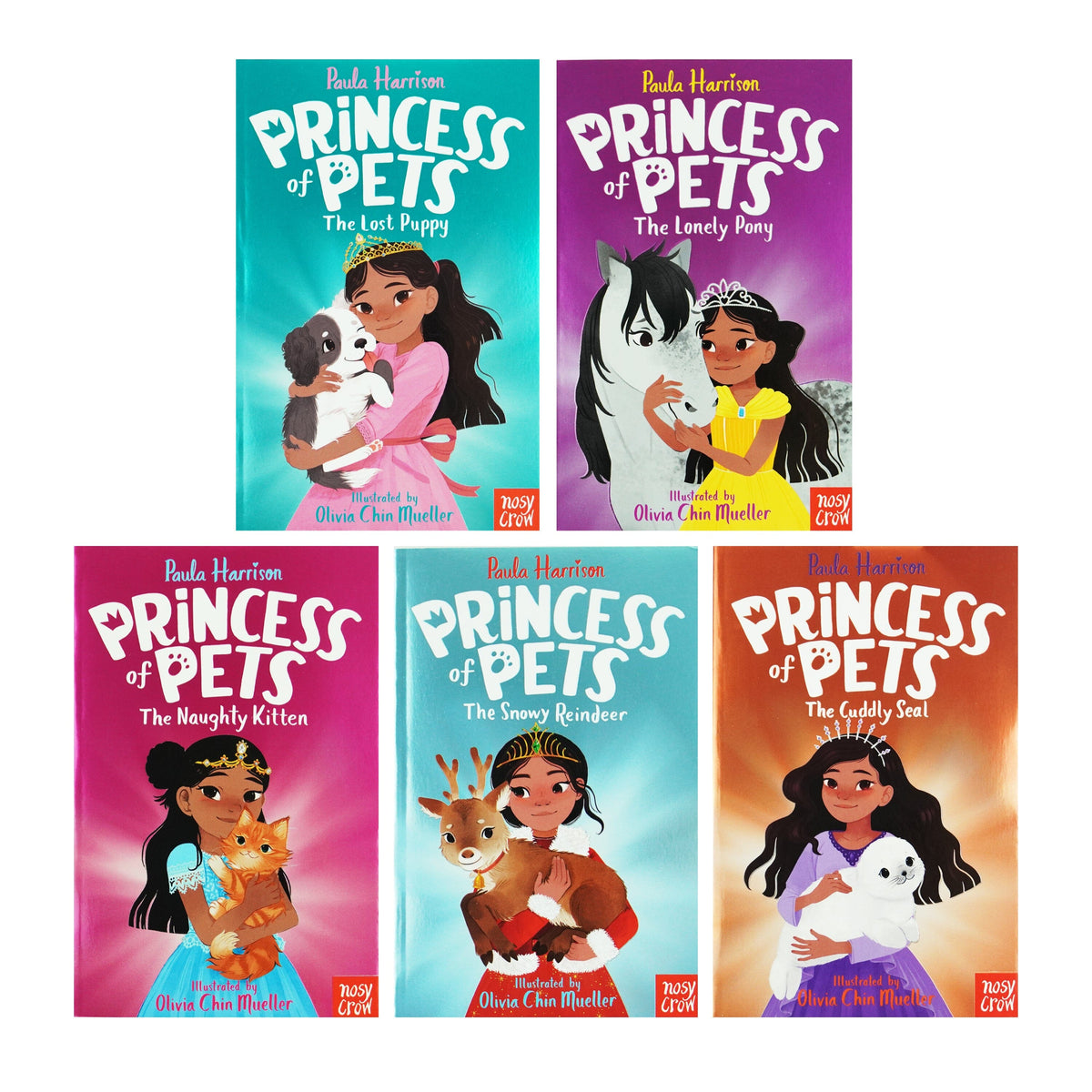 Princess of Pets Series by Paula Harrison: 5 Books Collection Set - Ag ...