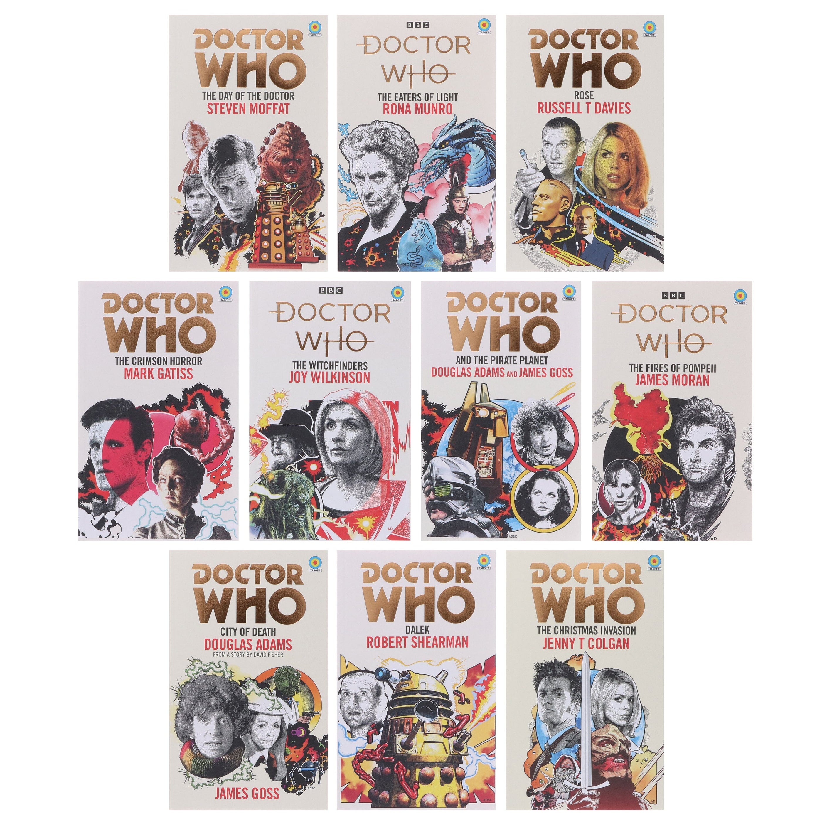 Doctor Who: Target Collection 10 Books Set - Age 13+ - Paperback ...