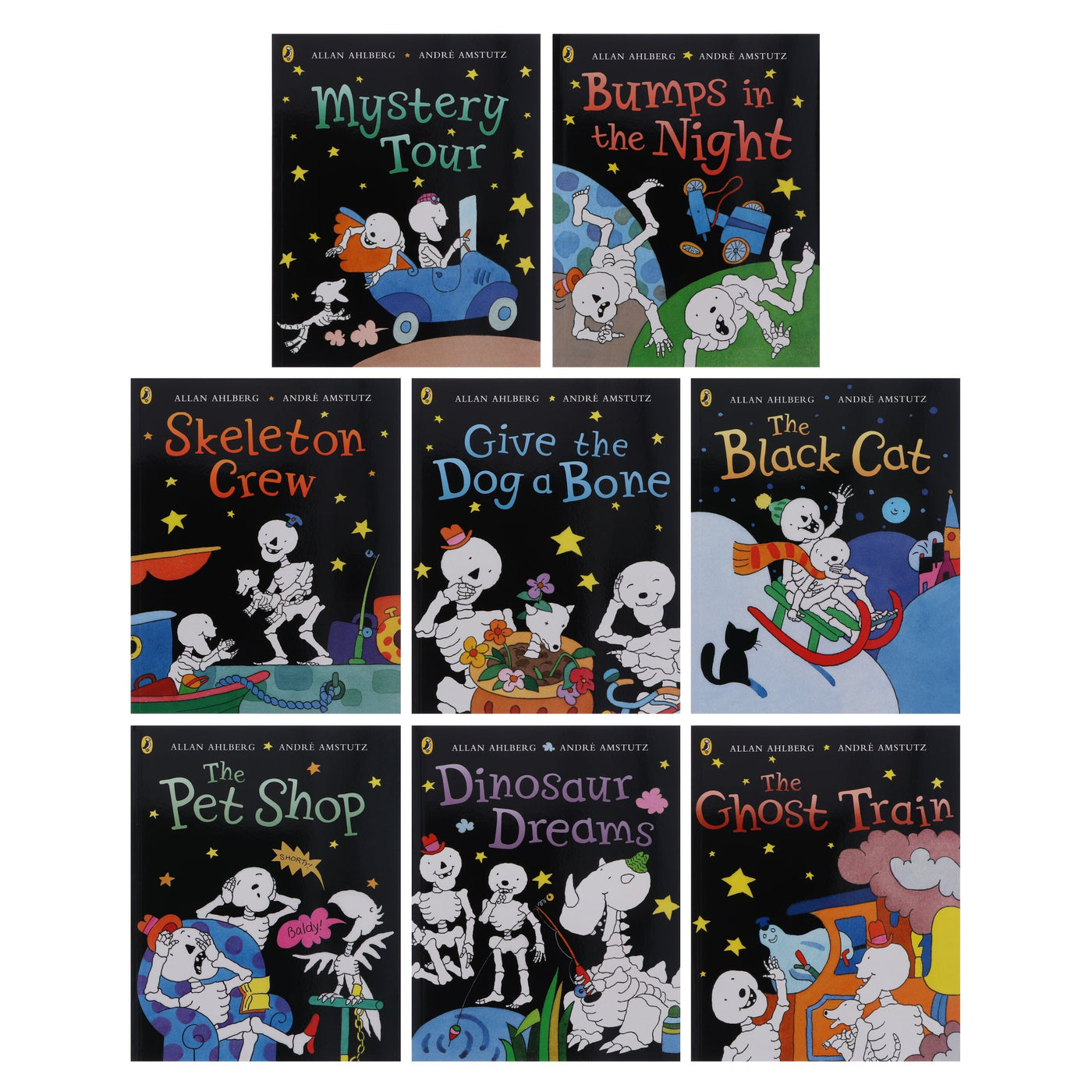 FunnyBones 8 Books Collection By Allan Ahlberg - Ages 3-5 - Paperback ...