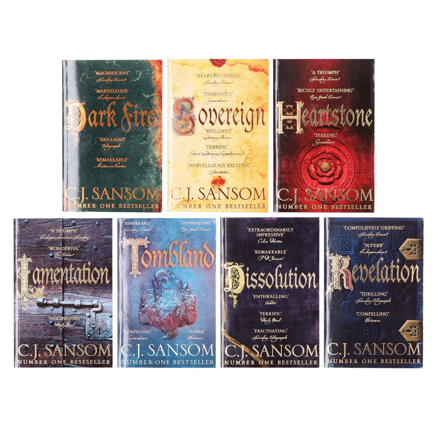 Shardlake Series By C J Sansom 7 Books Collection Set - Fiction - Pape ...