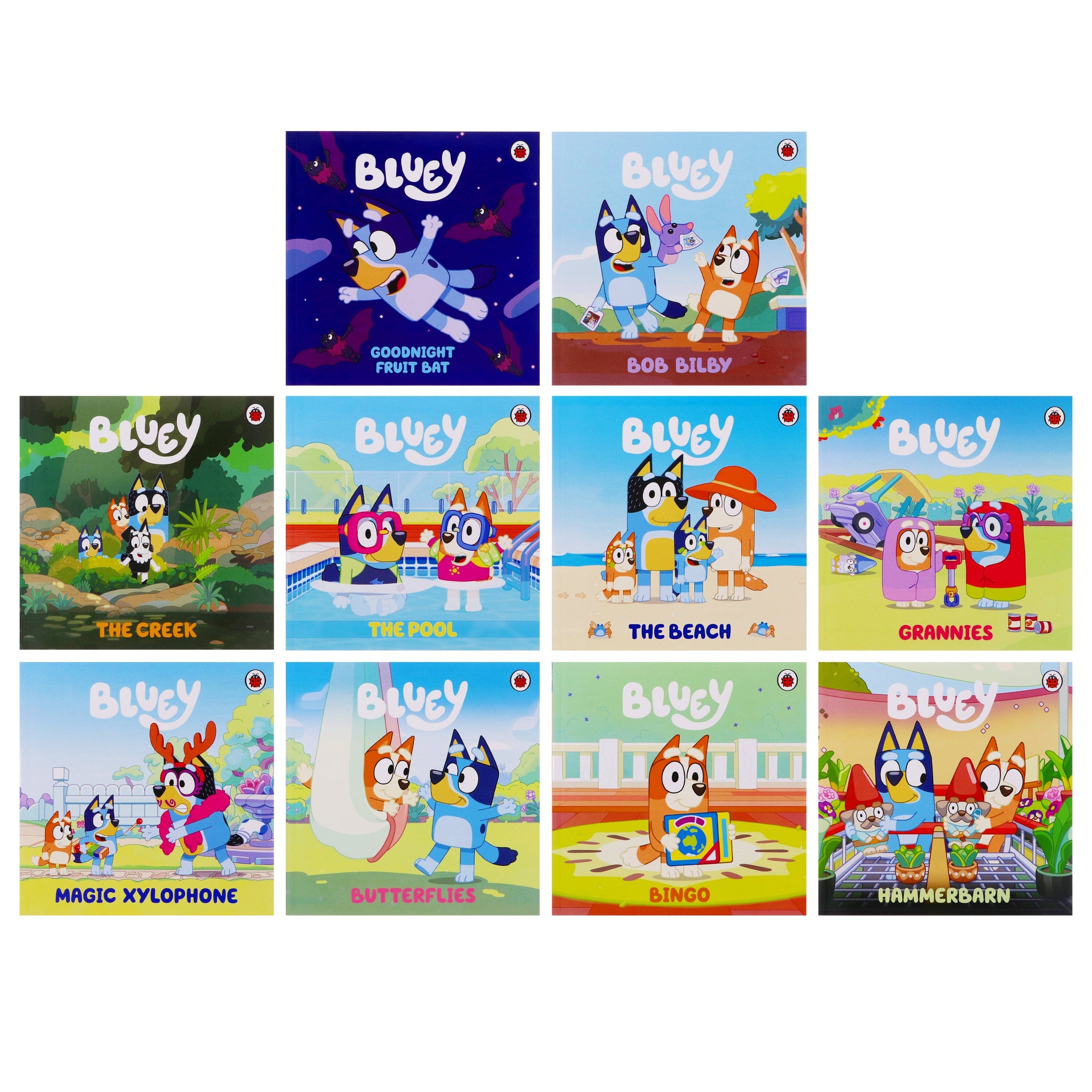 Bluey Let's Do This! 10 Picture Books Collection Box Set - Ages 3-7 ...
