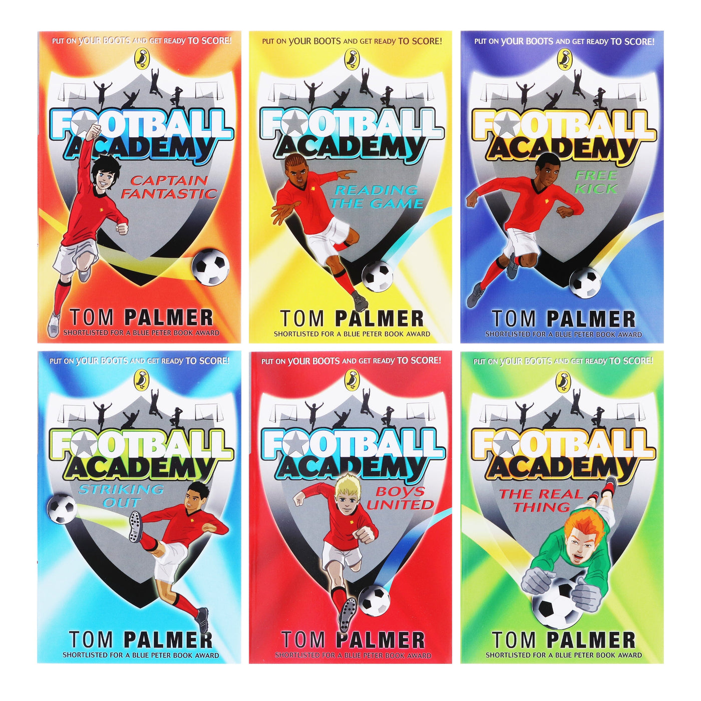 Football Academy Series By Tom Palmer 6 Books Collection - Ages 7-9 ...