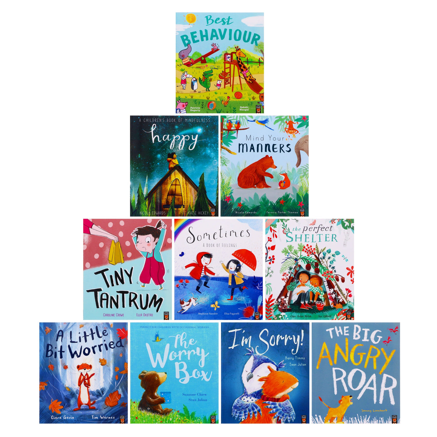 Best Behaviour Series 10 Picture Books Collection Set - Age 3-6 - Pape ...