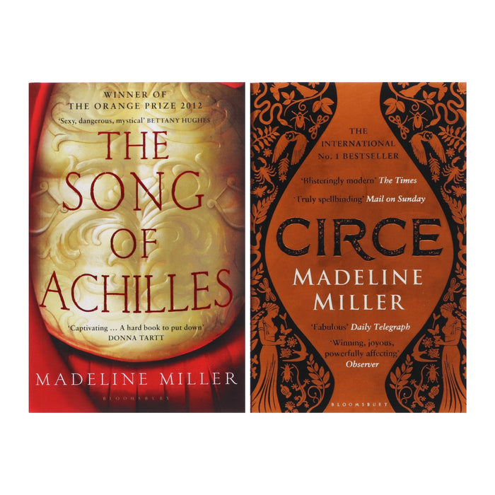 Circe and The Song of Achilles By Madeline Miller 2 Books Collection S ...