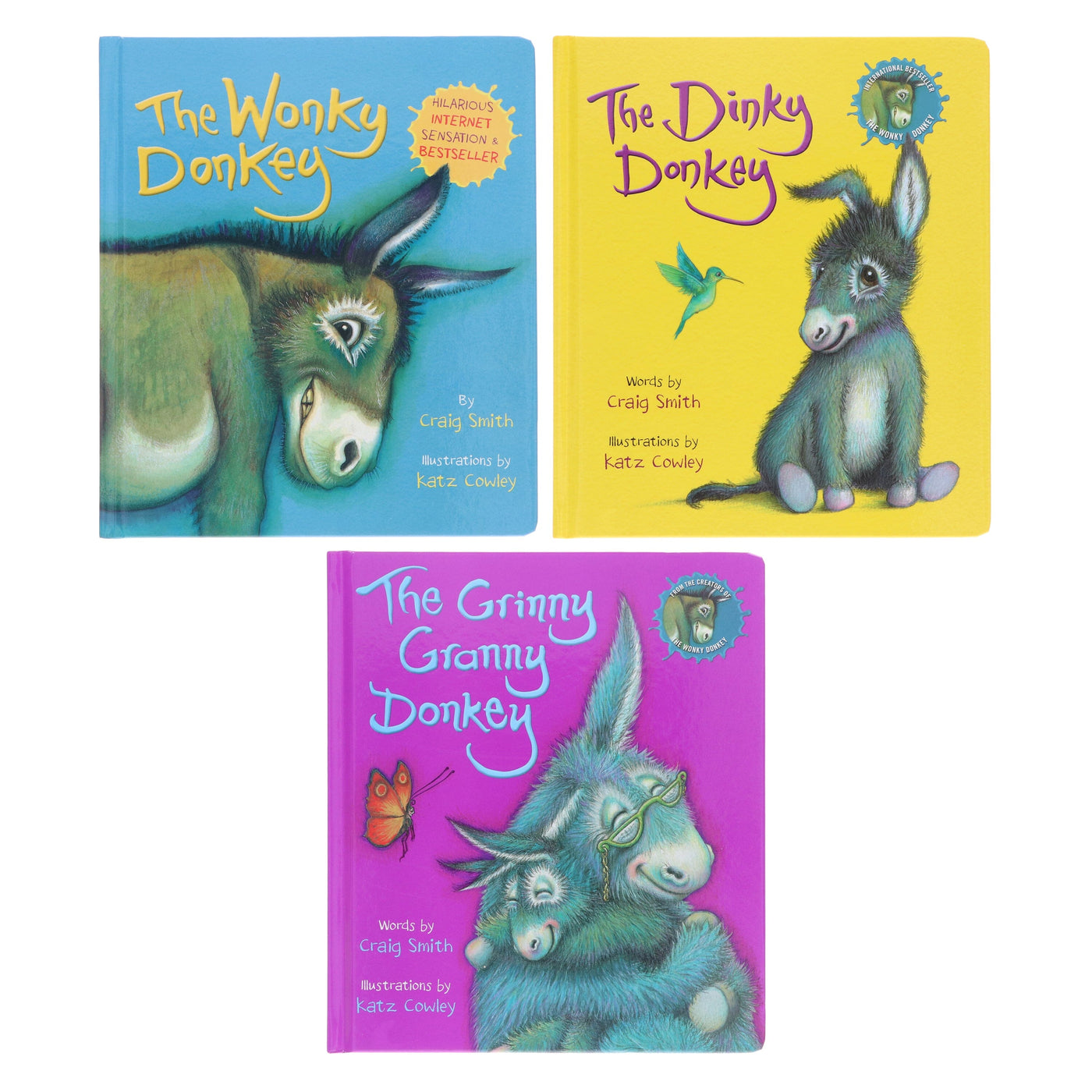 The Wonky Donkey by Craig Smith 3 Books Collection Box Set - Ages 2-6 ...