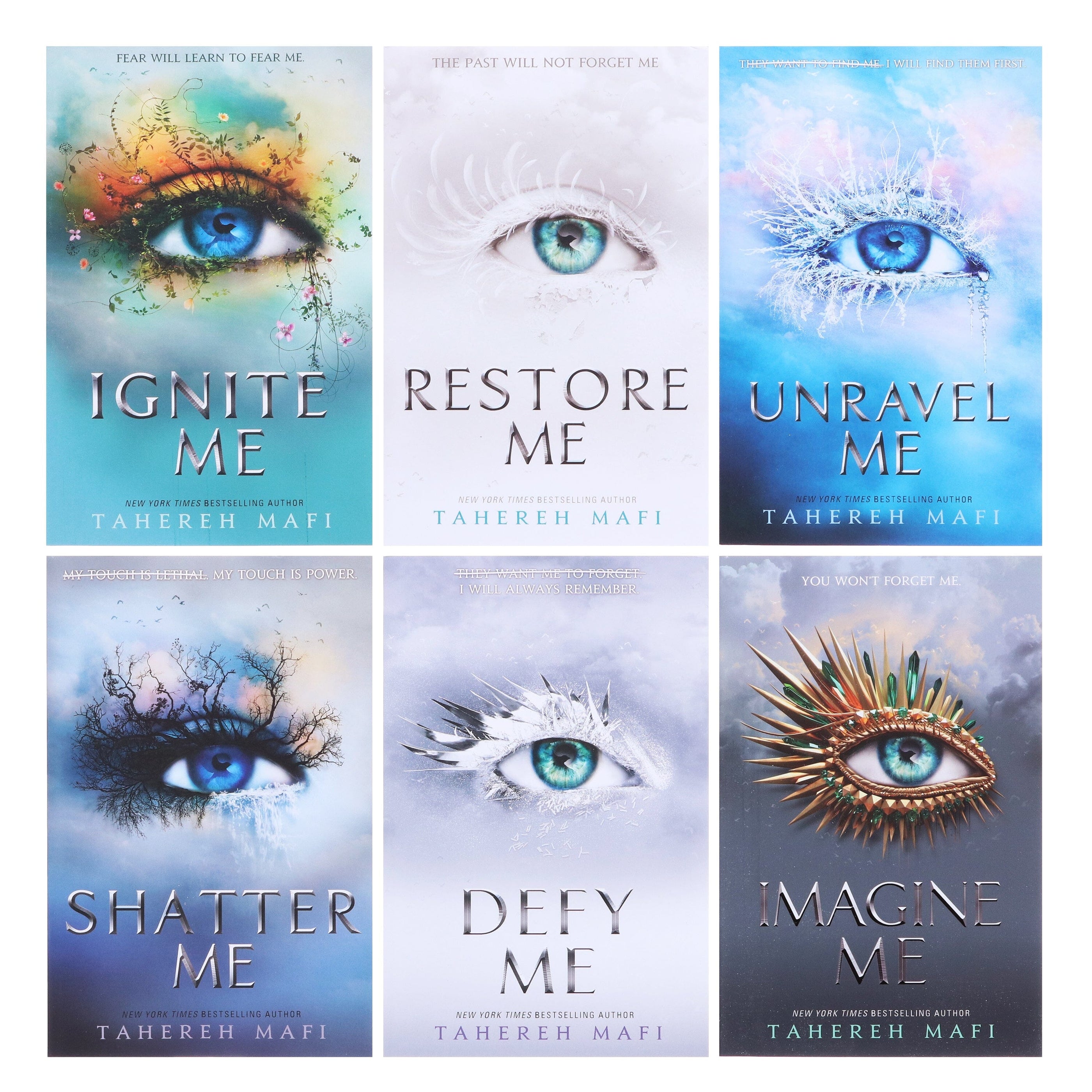 Shatter Me by Tahereh Mafi: Books 1-6 Collection Set - Age 12+ - Paper ...