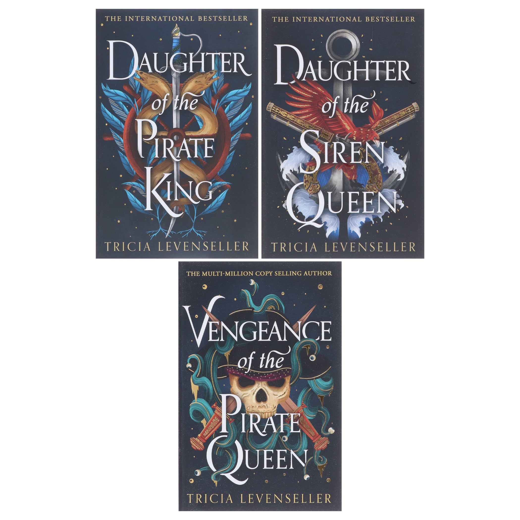 Daughter of the Pirate King Series By Tricia Levenseller 3 Books Colle ...