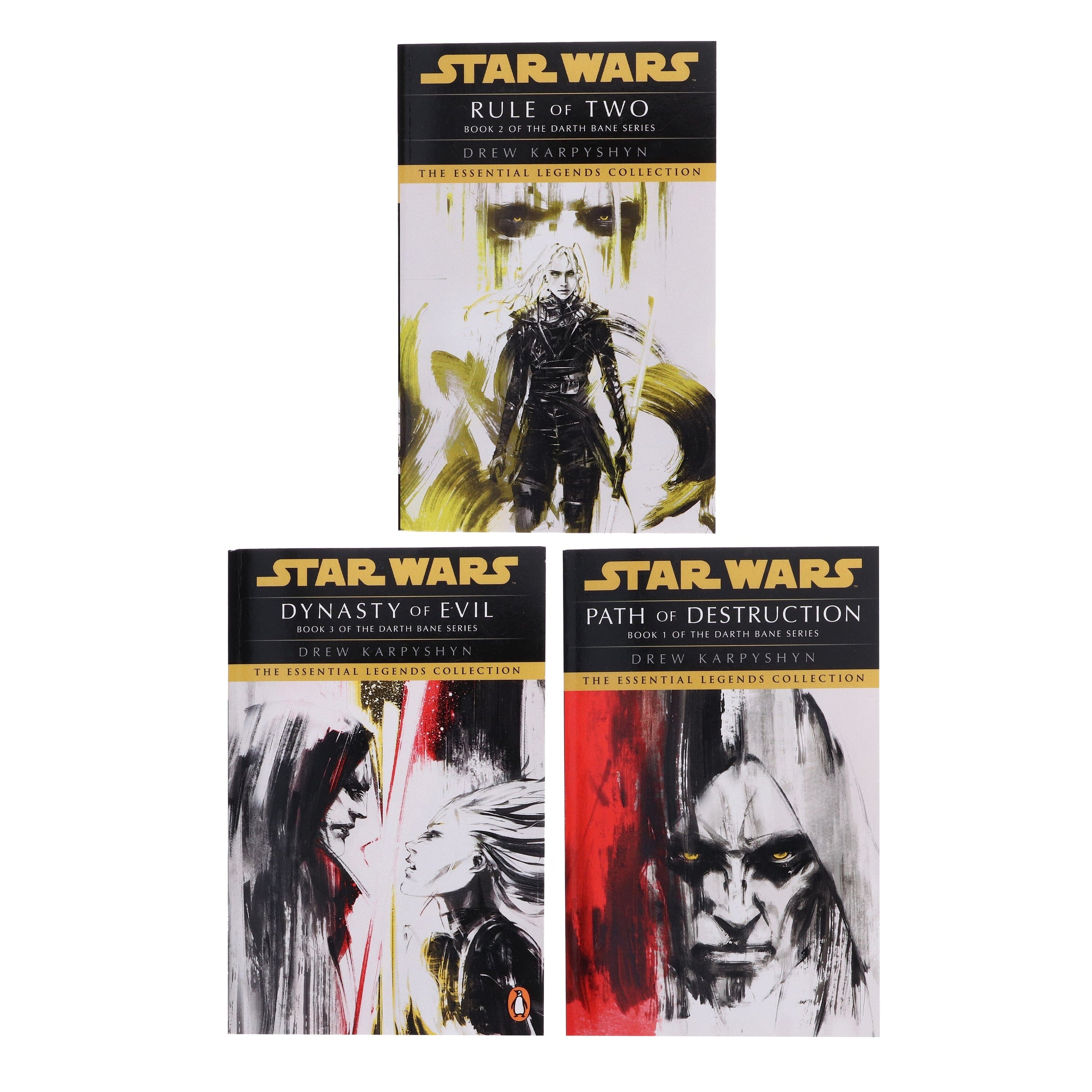 Star Wars Legends: The Darth Bane Series By Drew Karpyshyn 3 Books Col ...