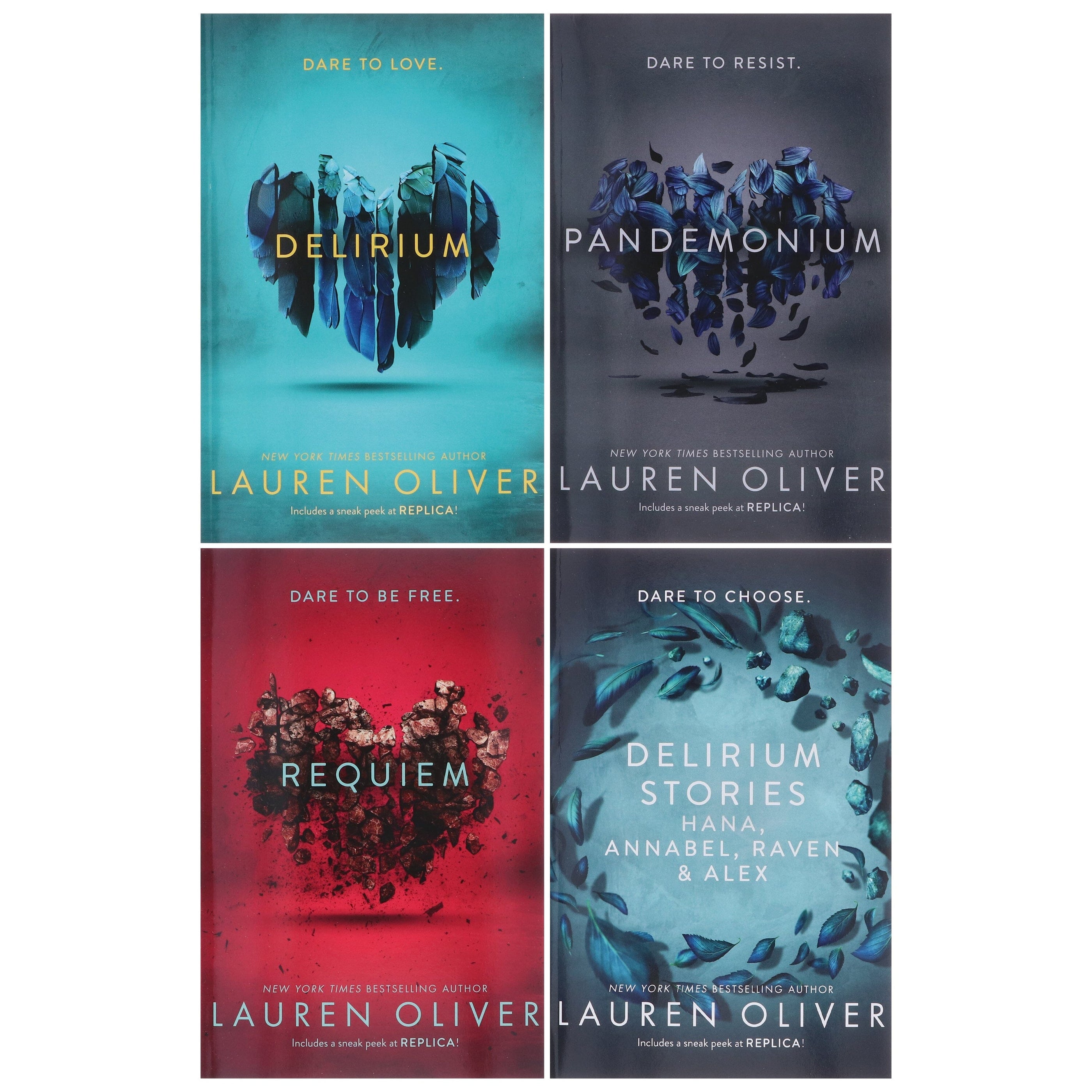 The Delirium By Lauren Oliver - 4 Books — Books2Door