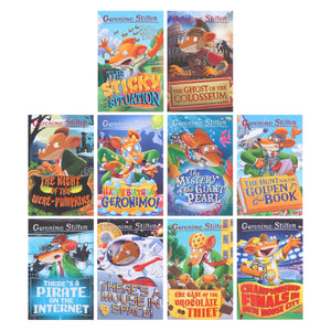 Geronimo Stilton The 10 Book Collection (Series 6) Box Set - Ages 5-7 ...