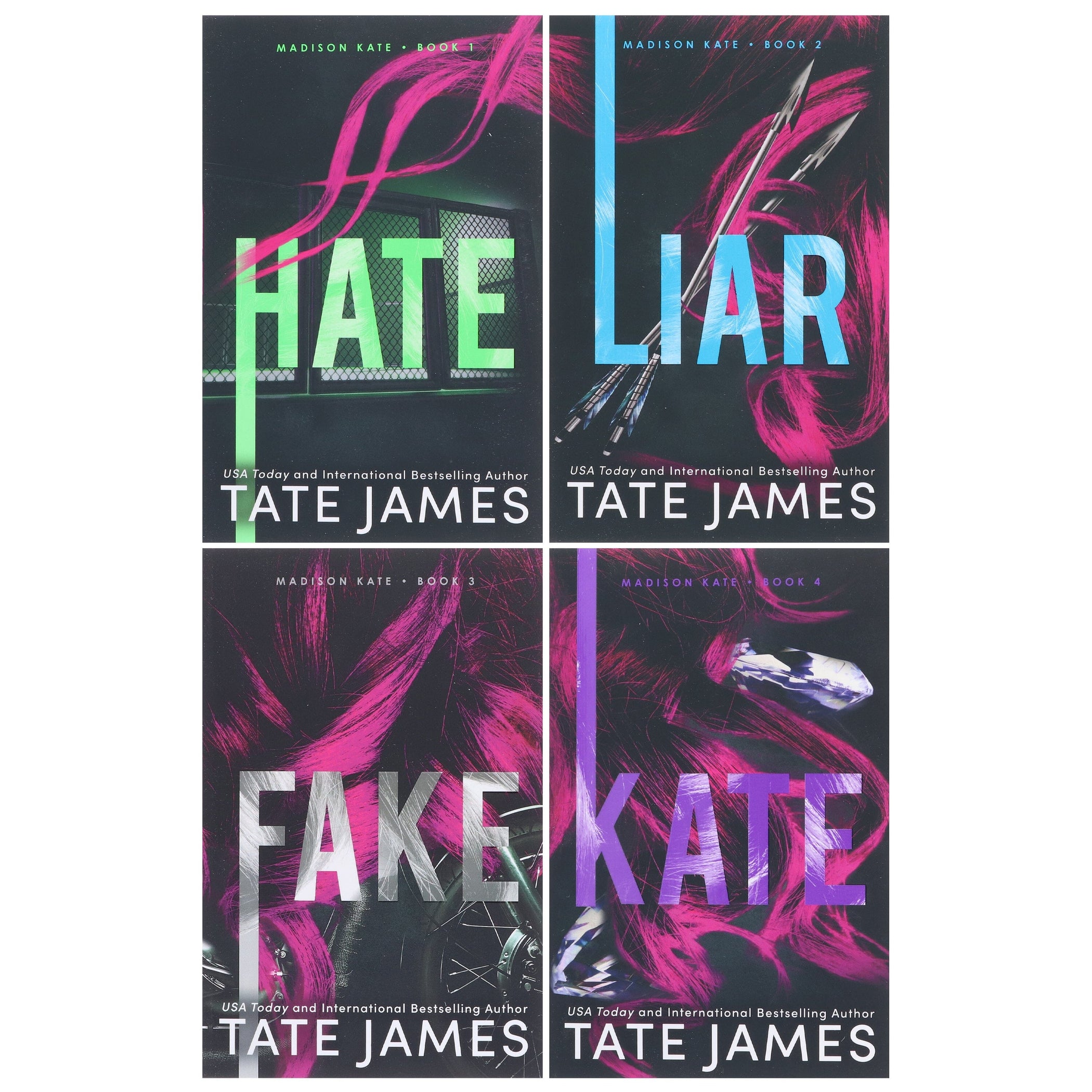 Madison Kate Series By Tate James 4 Books Collection Set - Fiction - P ...