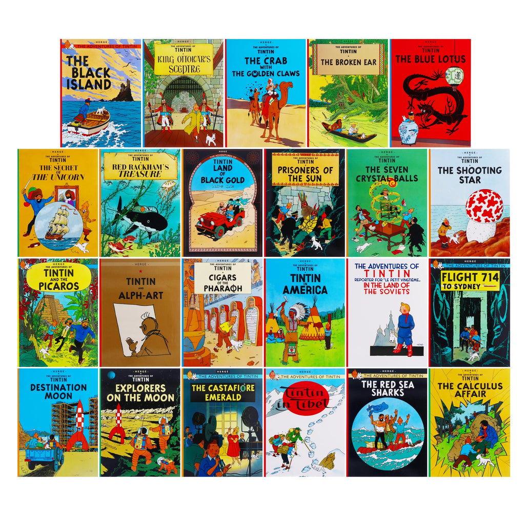 The Adventures of Tintin Books — Books2Door