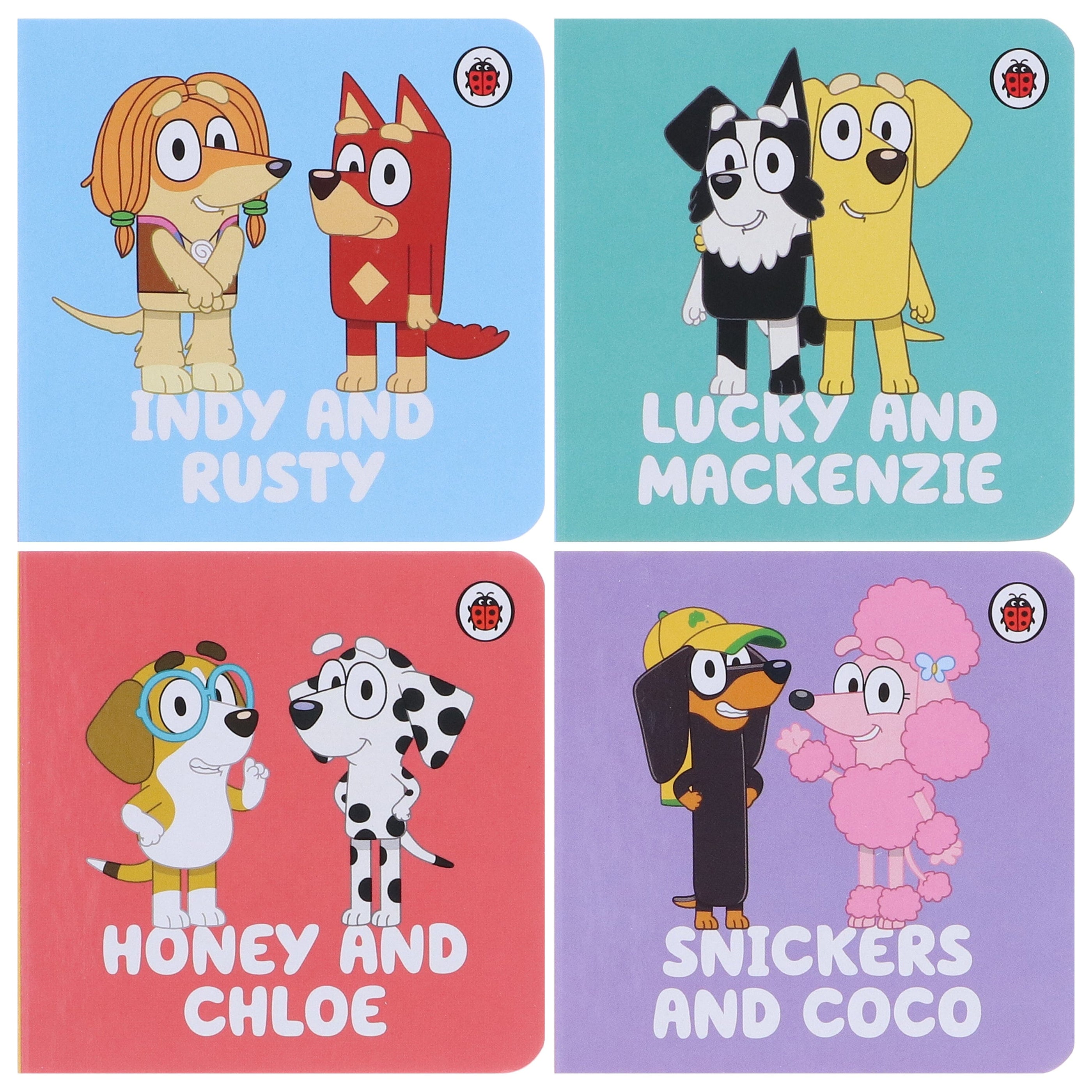 Bluey: Bluey and Friends Little Library 4 Books Collection Set - Ages ...