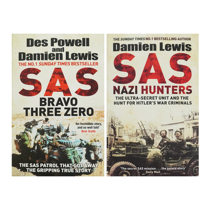 SAS: Damien Lewis & Des Powell 2 Books Collection set - Non fiction -P ...