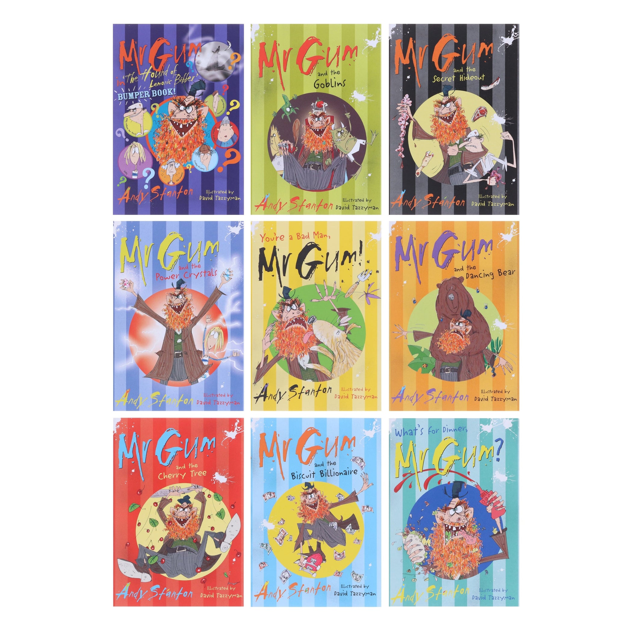 Mr Gum Humour Collection 9 Books Set By Andy Stanton - Ages 7-9 - Pape ...