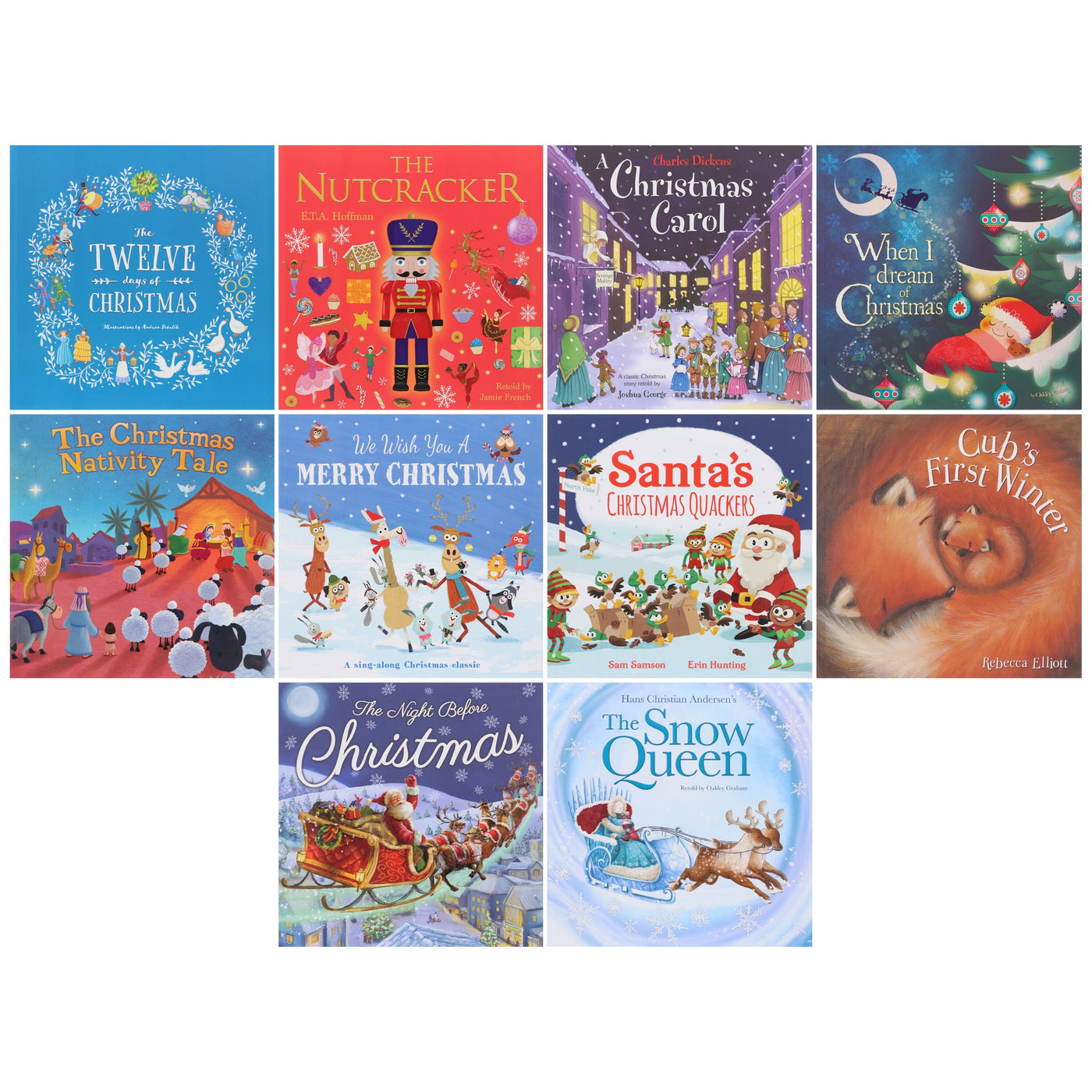 Christmas Storybook Collection 10 Books Set- Ages 3-5 - Paperback ...