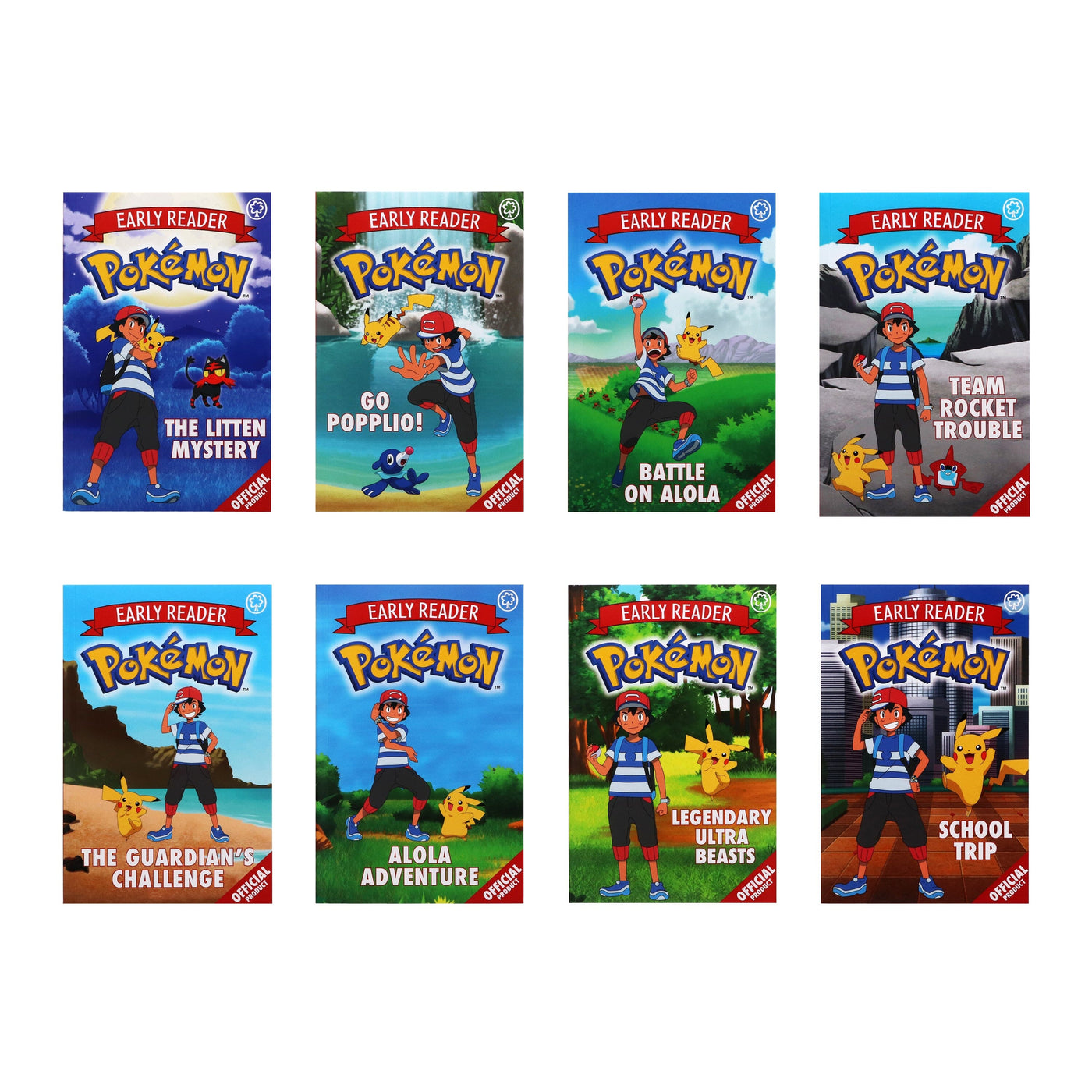 Pokemon Early Reader 8 Books Collection — Books2Door