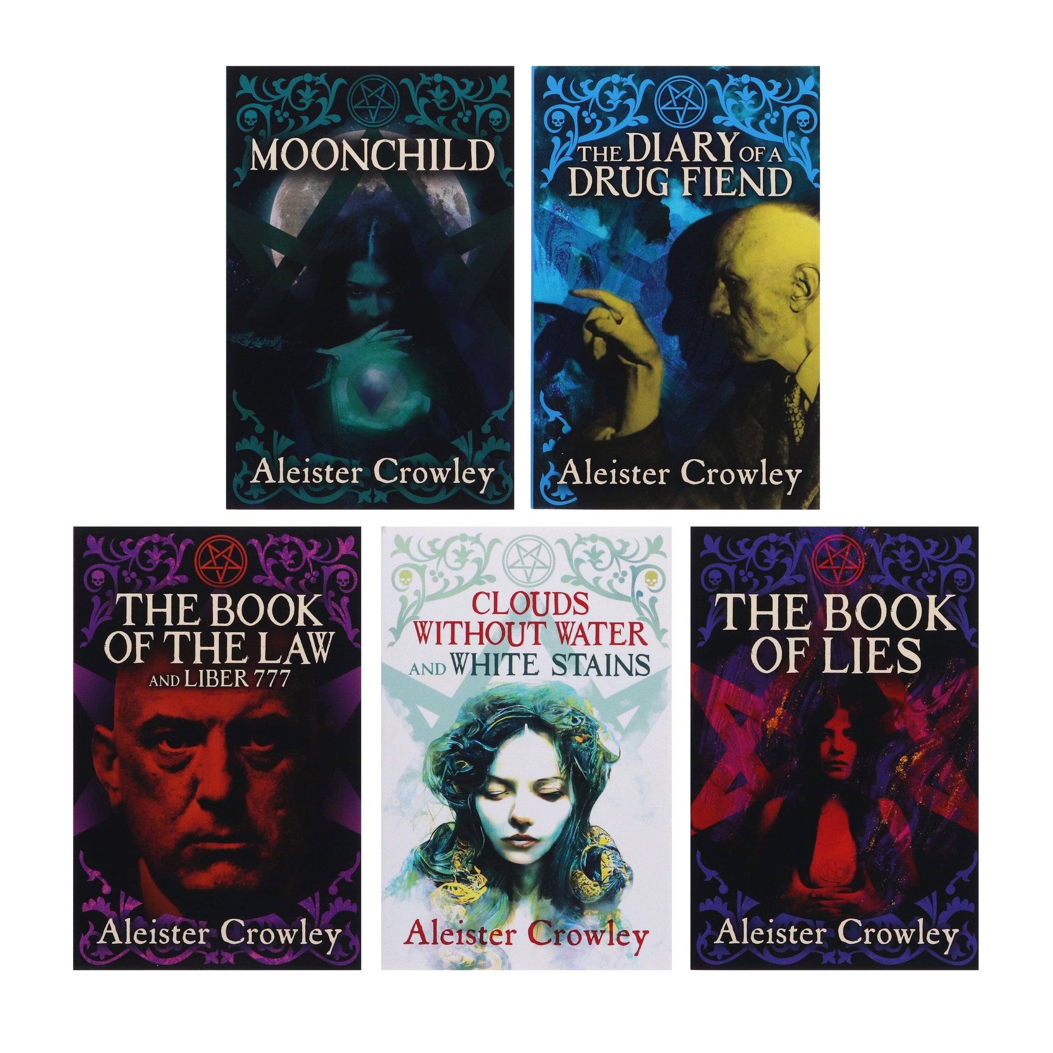The Aleister Crowley 5 Books Collection Box Set - Fiction - Paperback ...
