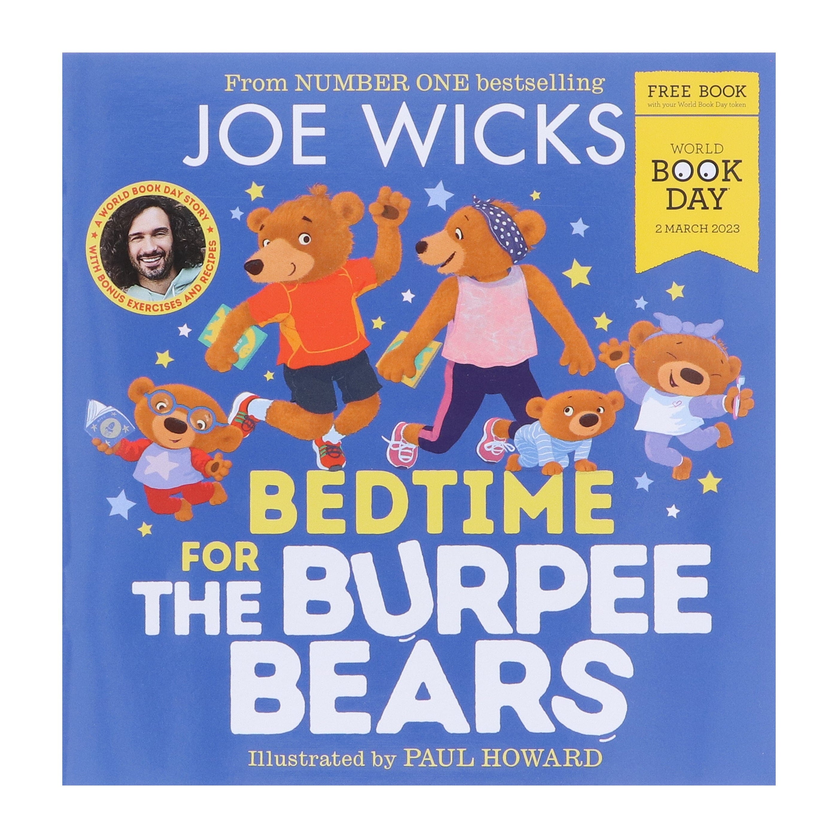 Bedtime for the Burpee Bears: World Book Day 2023 by Joe Wicks - Ages ...