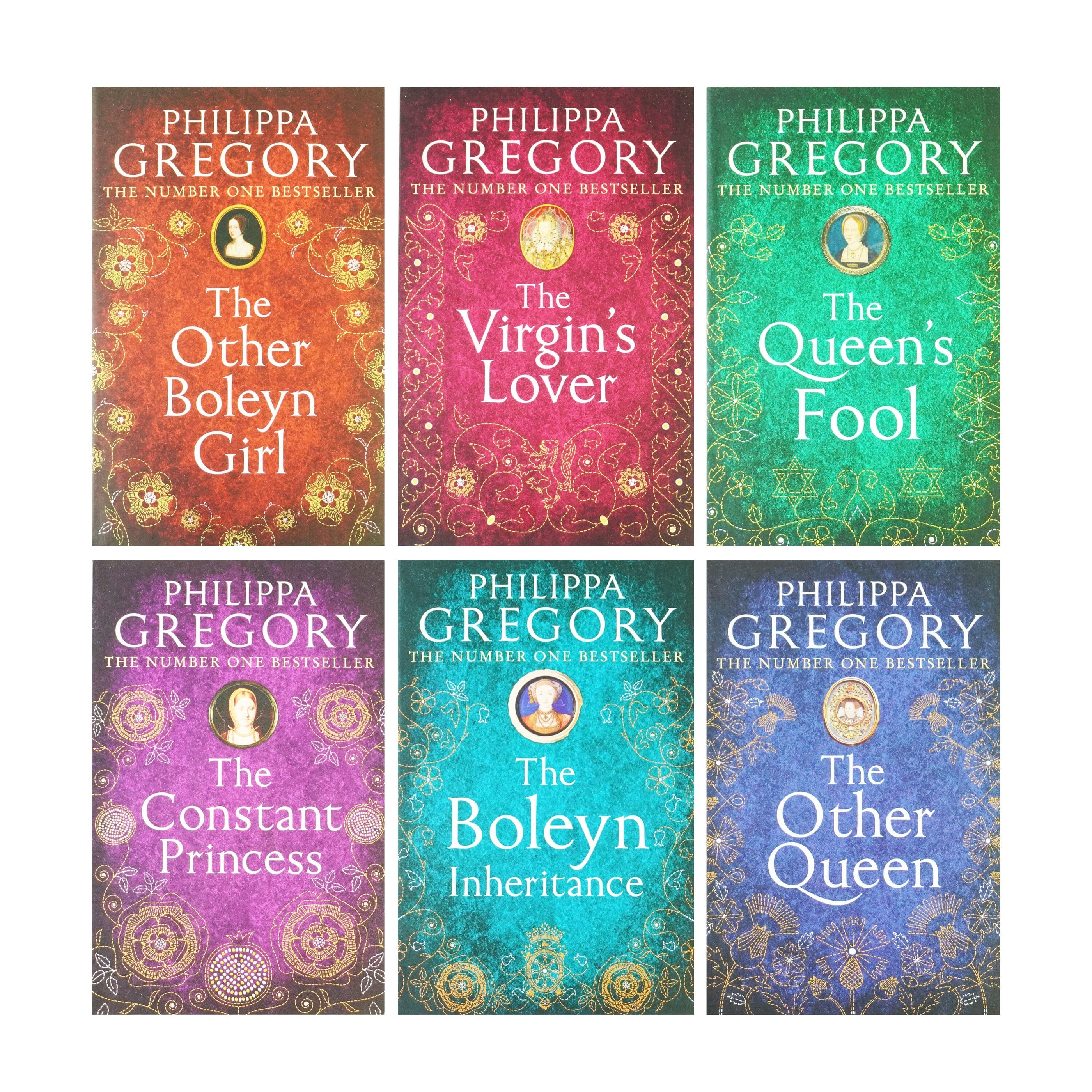 Tudor Court Novels 6 Books Collection Set By Philippa Gregory - Fictio — Books2Door