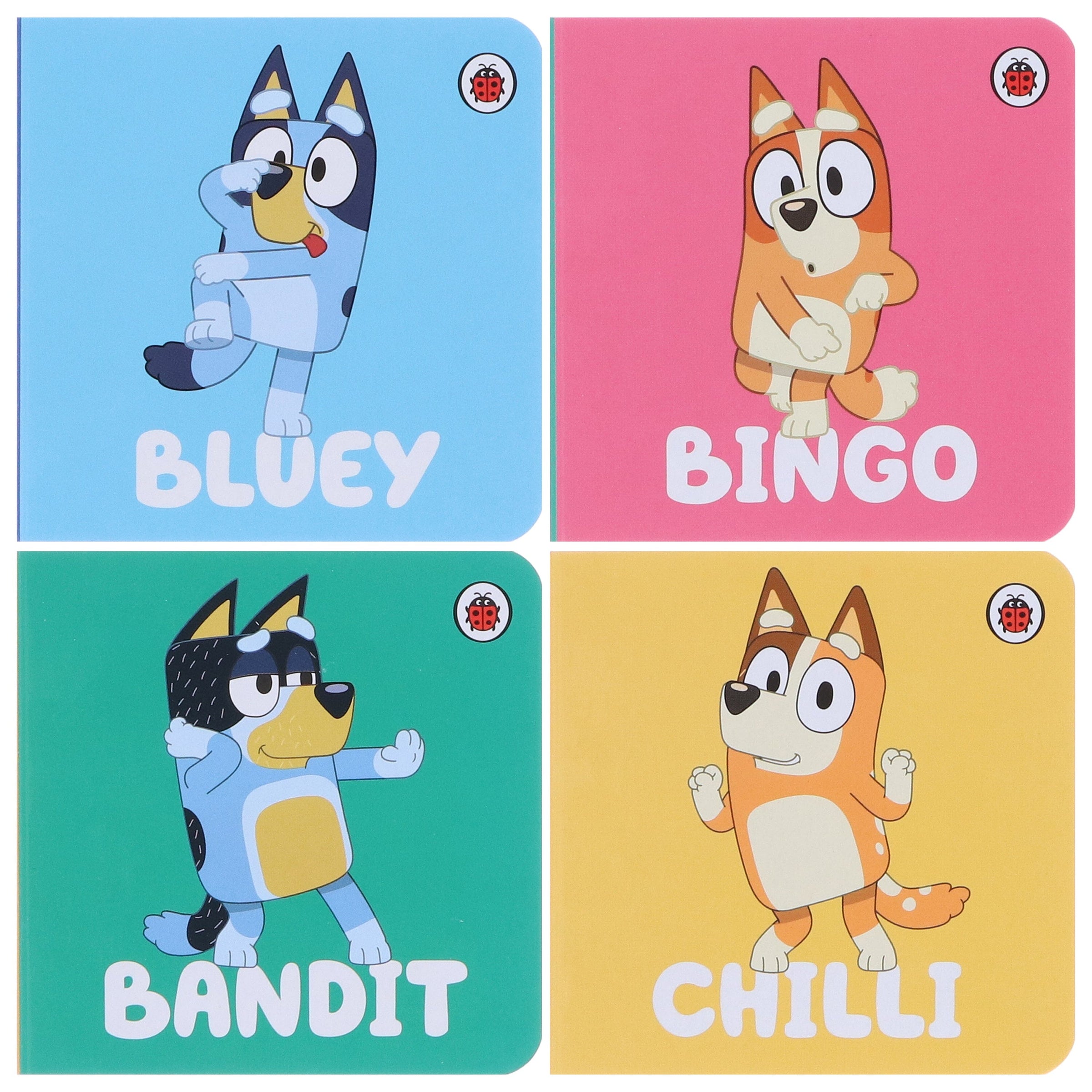 Bluey 4 Books (Bluey, Bingo, Bandit & Chilli) Collection Set - Ages 0 ...