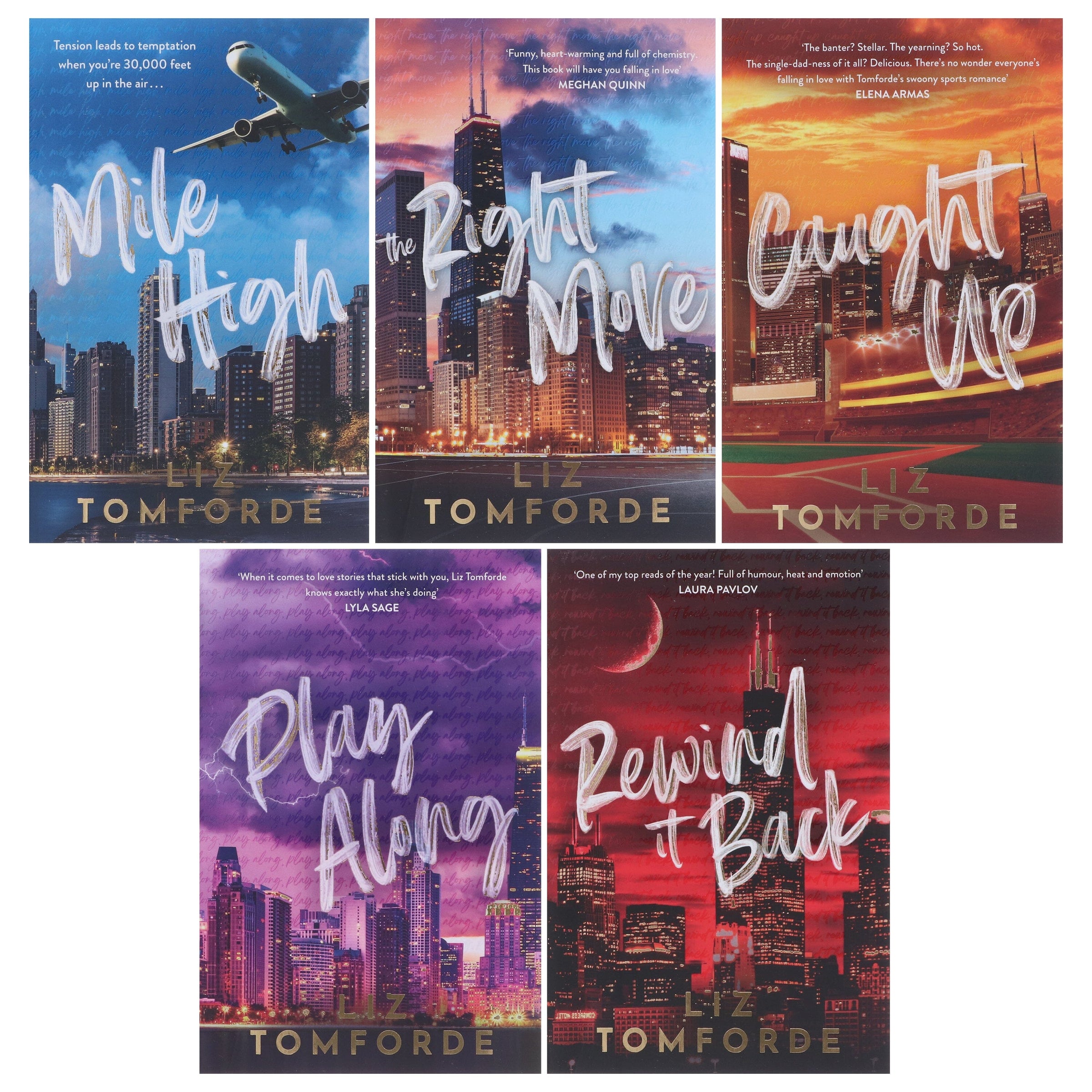 Windy City Series By Liz Tomforde: 5 Books Collection Set - Fiction ...