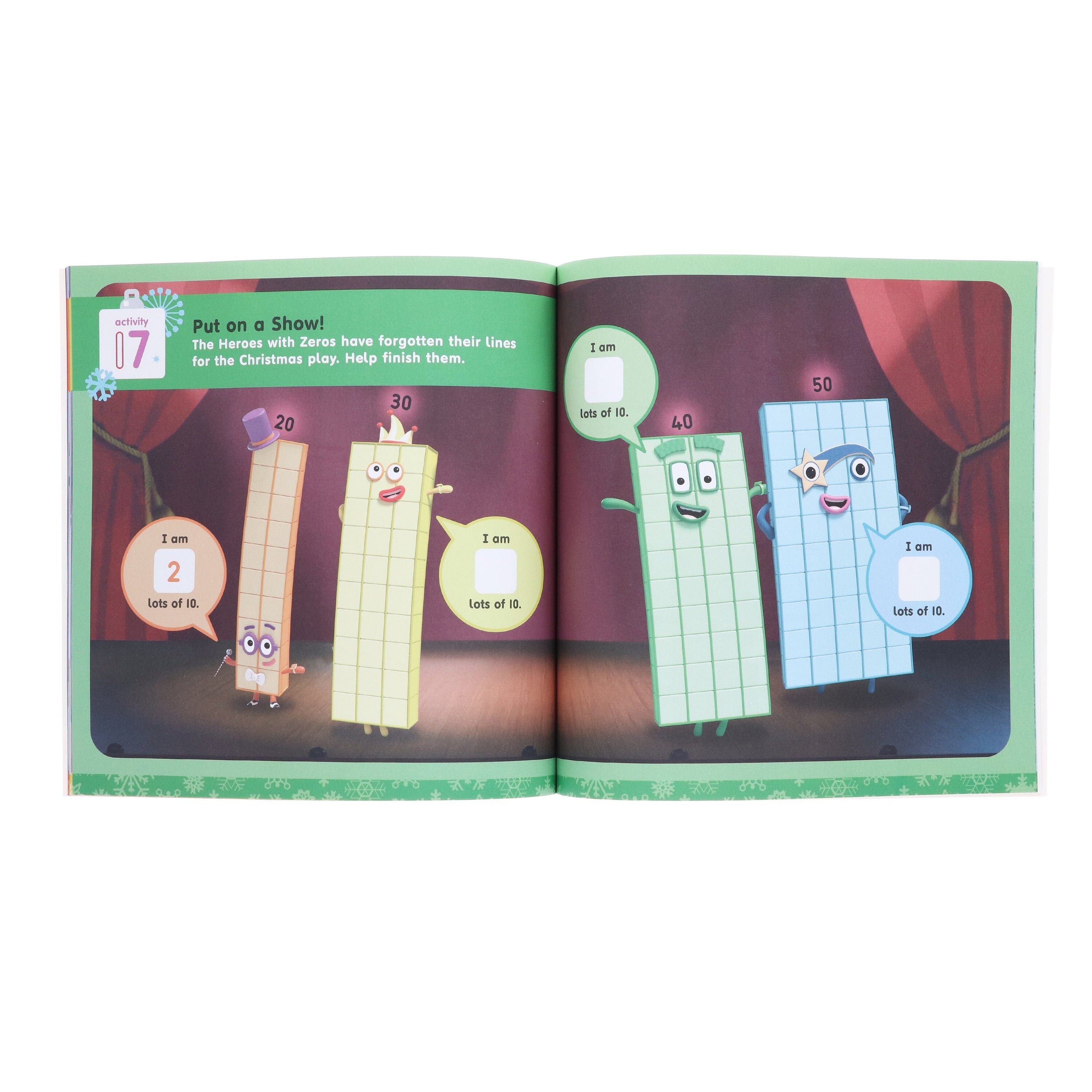 Numberblocks Christmas Special Deal - Book + Educational Toy Collectio ...
