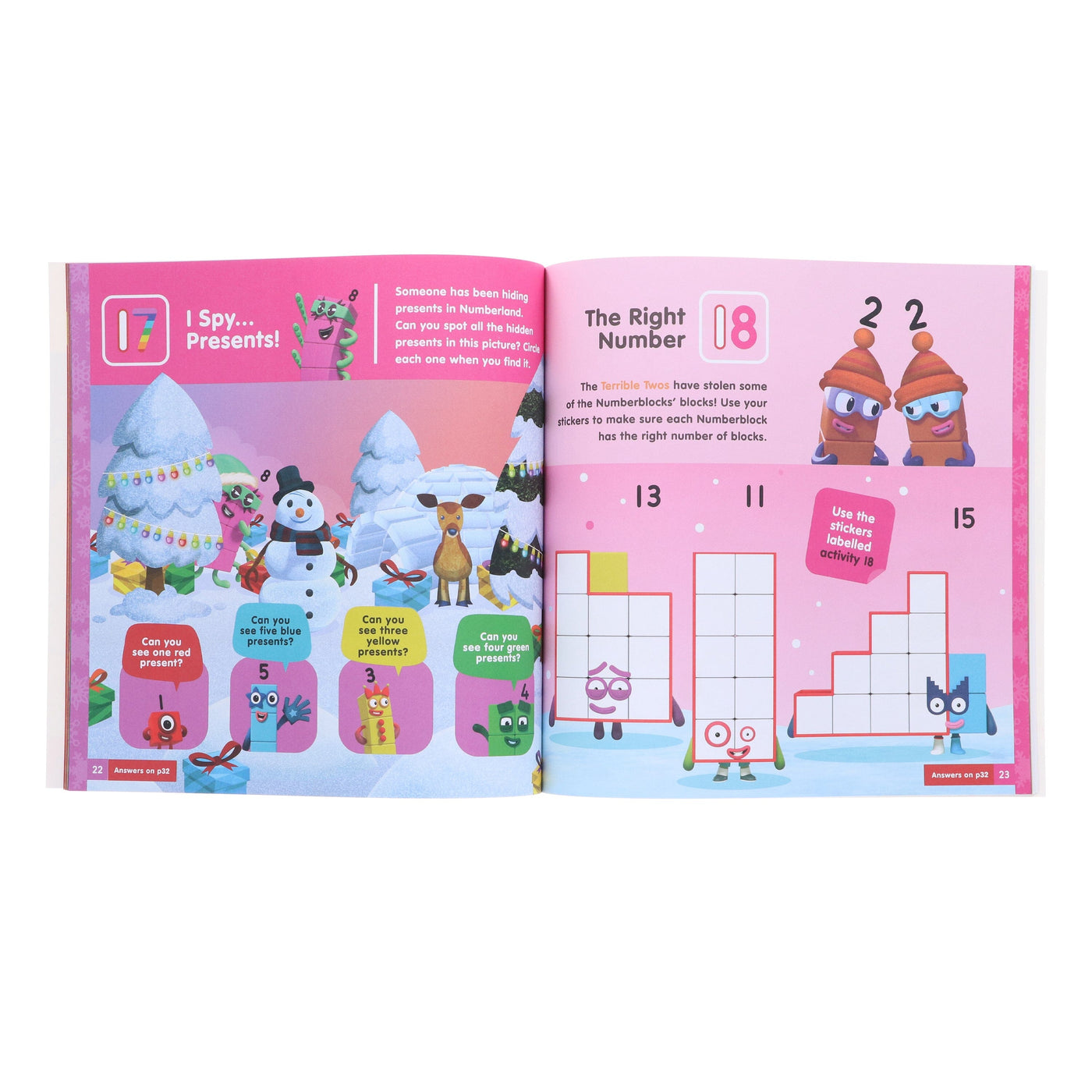 Numberblocks Christmas Special Deal - Book + Educational Toy Collectio ...