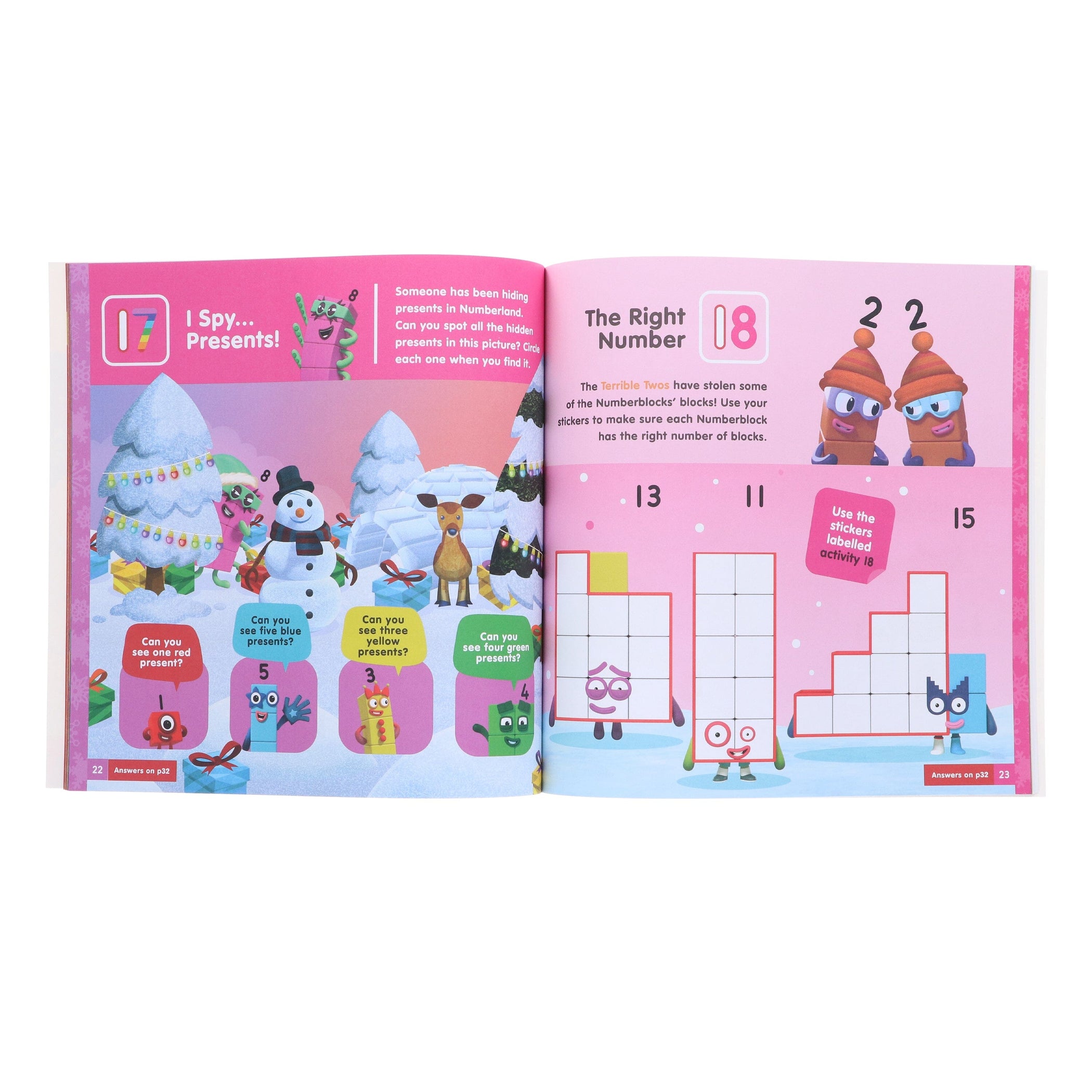 Numberblocks Christmas Special Deal - Book + Educational Toy Collectio ...