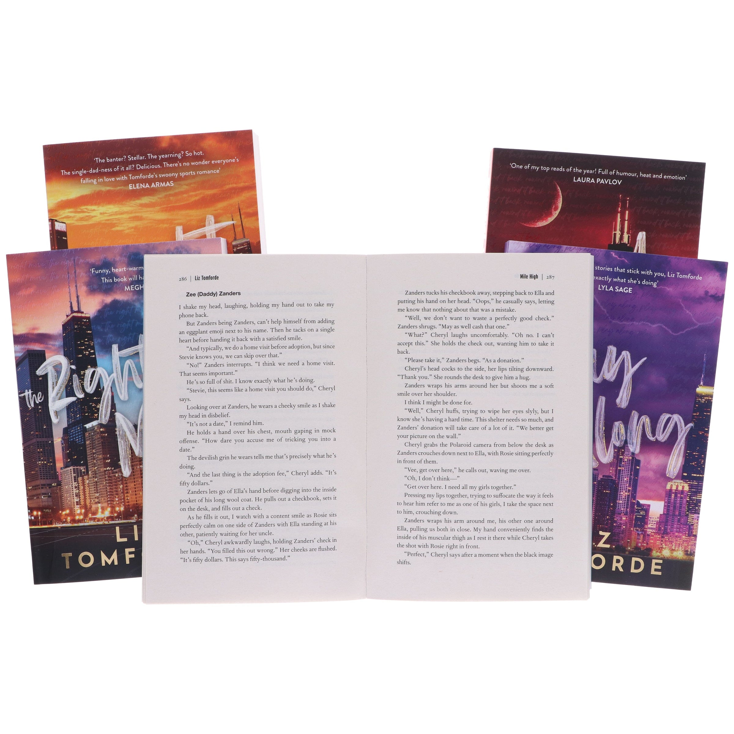 Windy City Series By Liz Tomforde: 5 Books Collection Set - Fiction ...
