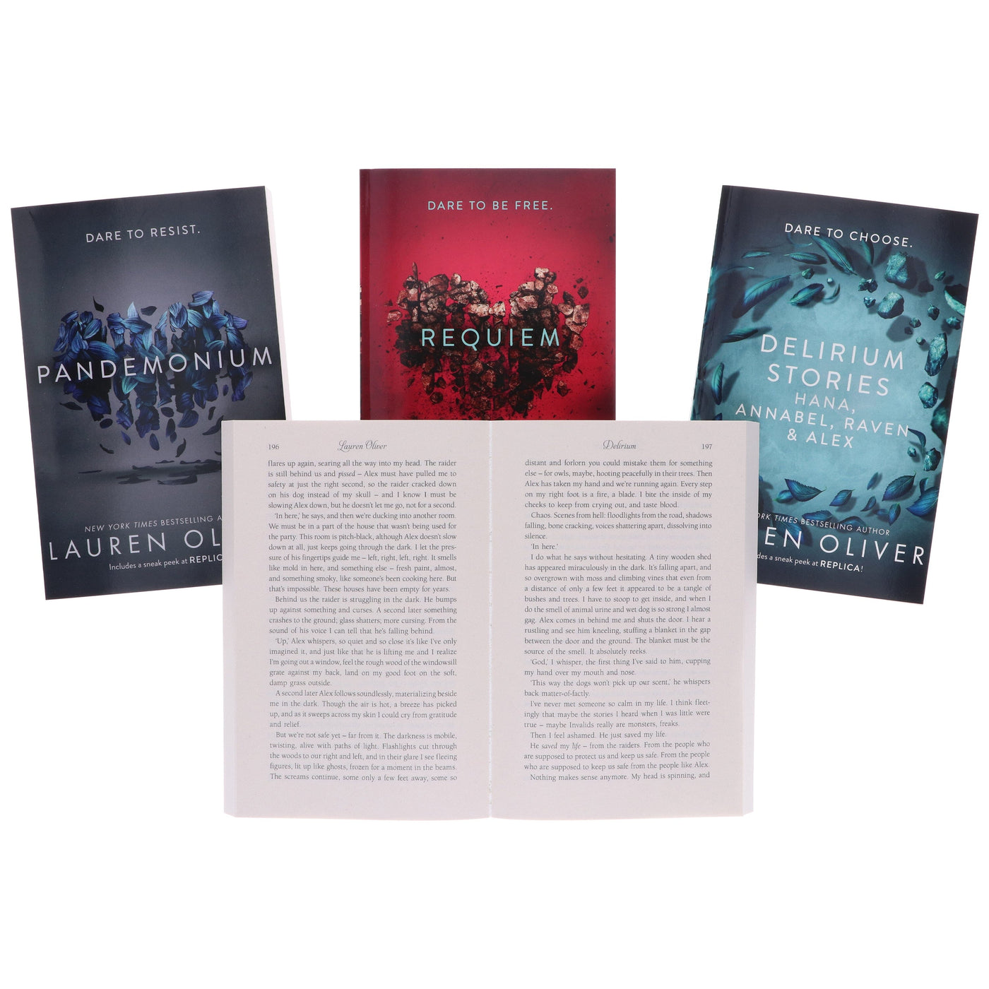 The Delirium By Lauren Oliver - 4 Books — Books2Door