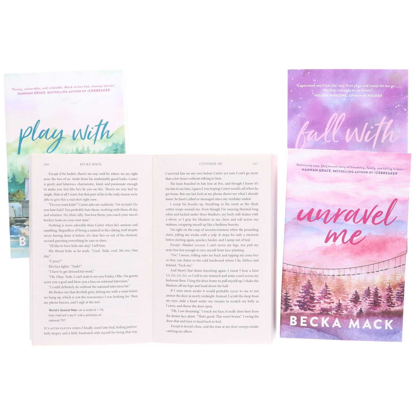 Playing For Keeps Series by Becka Mack 4 Books Collection - Fiction ...